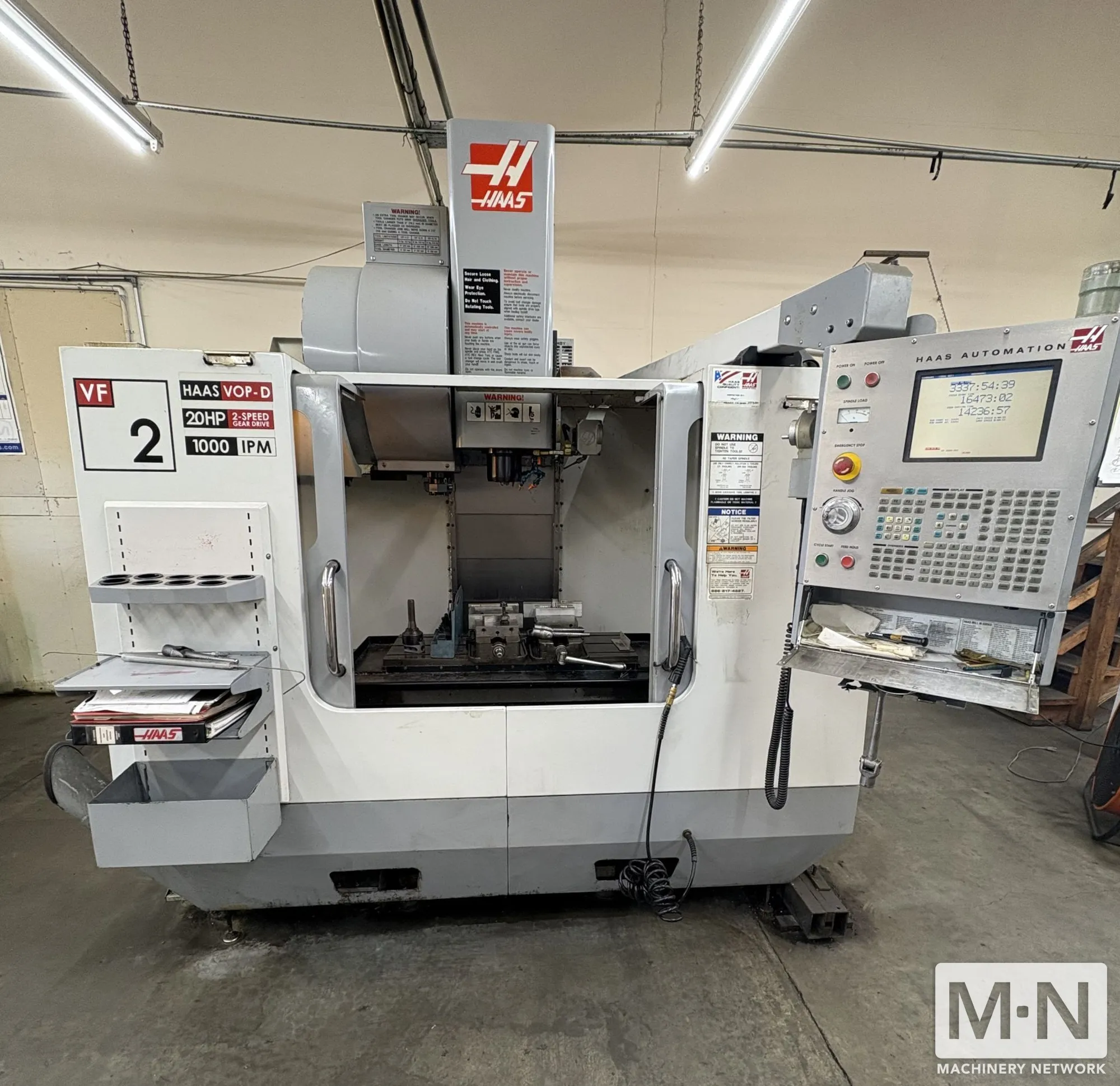 HAAS VF-2B CNC Vertical Machining Center, 2006 | Machinery Network