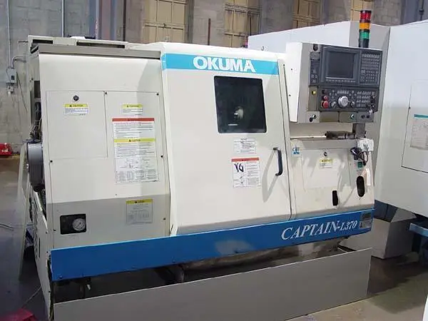 Used 2001 OKUMA CAPTAIN L370BB Lathes, CNC K13971 | Great American ...