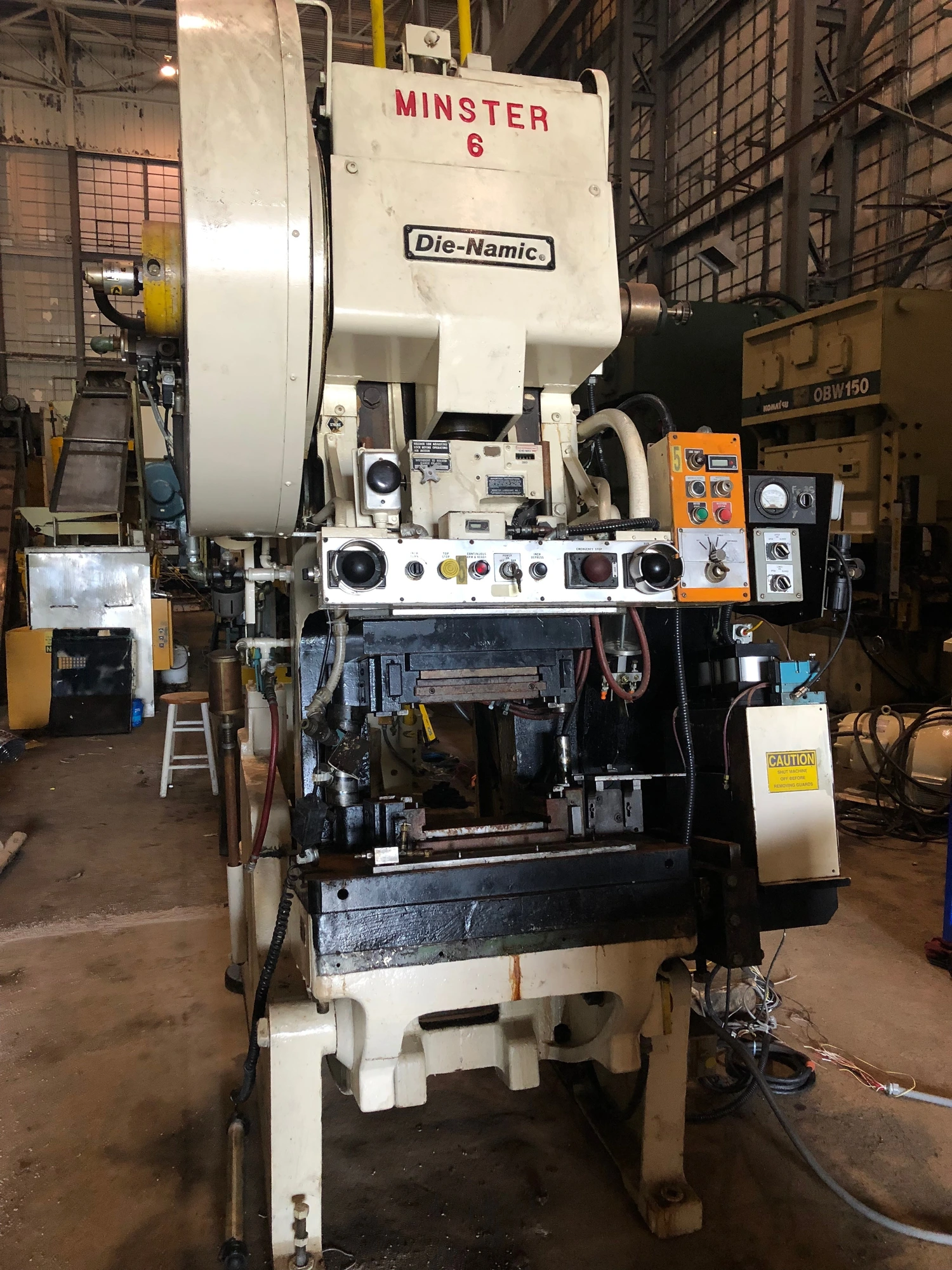 Used 1965 MINSTER #6 OBI / Gap Frame Press 10752 | Universal Press