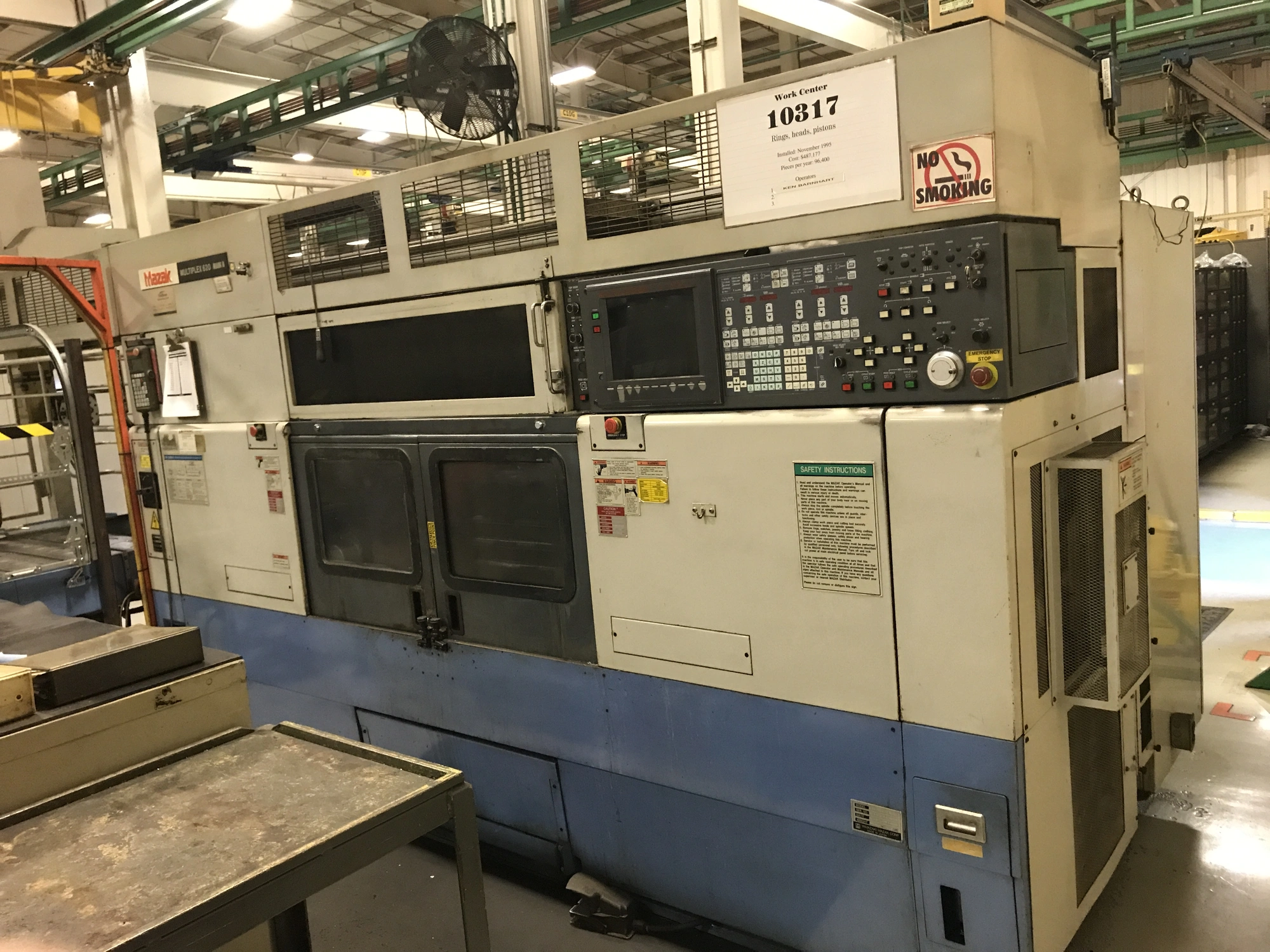 Used 1995 MAZAK MULTIPLEX 620 Lathes CNC, 2-Axis & 3-Axis 7560 | USED ...