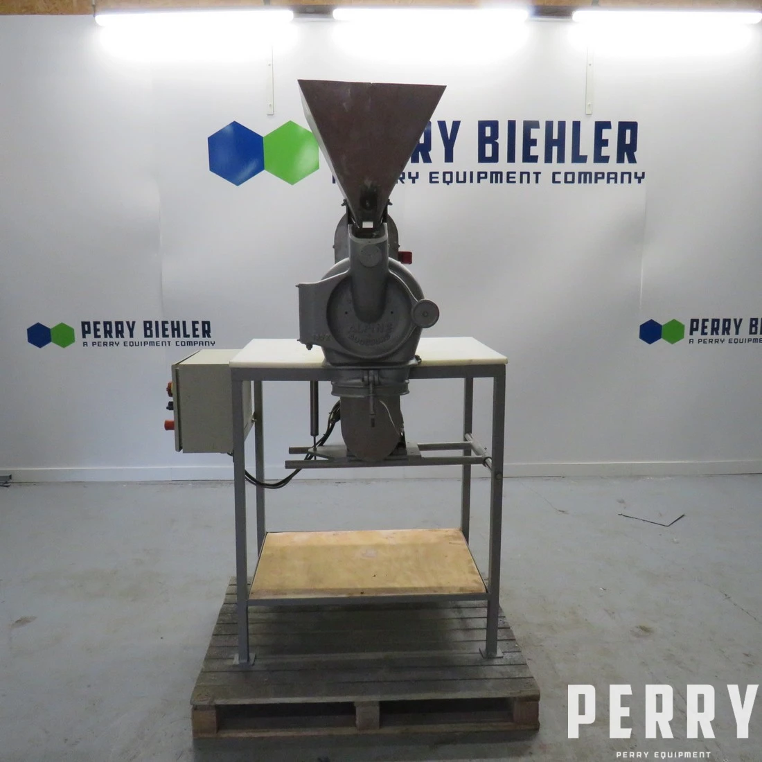 Used ALPINE 160Z Mill Mikro Pulverizer Type B0099-02 | Perry Equipment
