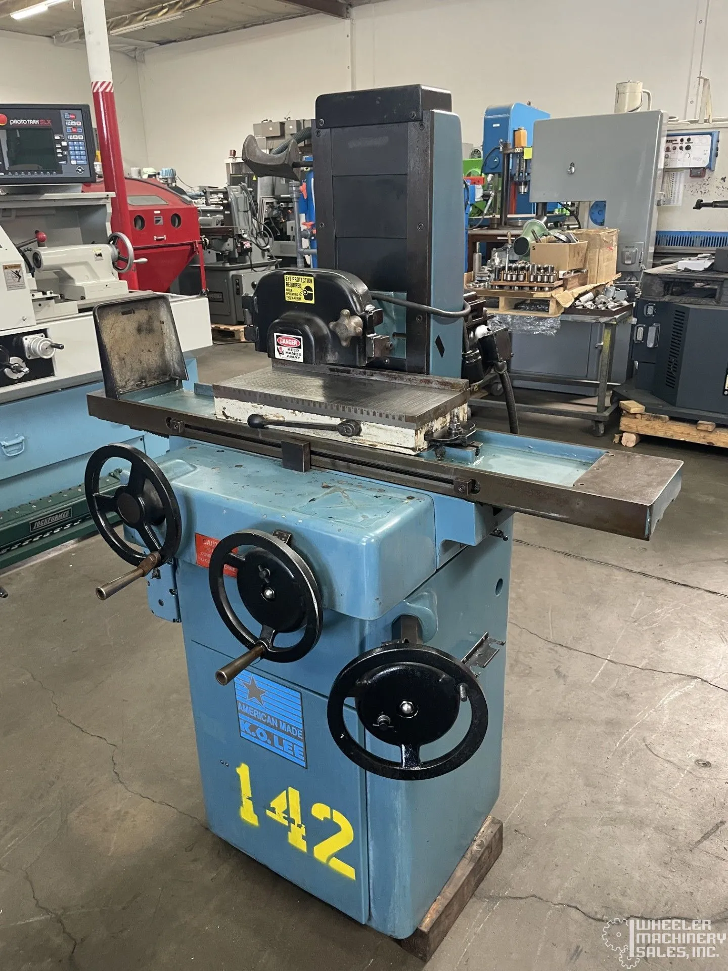 Used K.O. LEE SF618 GRINDERS, SURFACE, RECIPROC. TABLE 7772 | Wheeler Machinery Sales