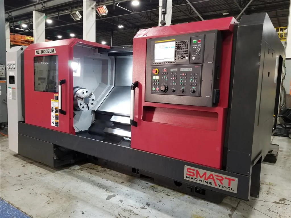 Used 2020 SMART SMART NL 3000BLM Lathes CNC, 2-Axis & 3-Axis 9081 ...