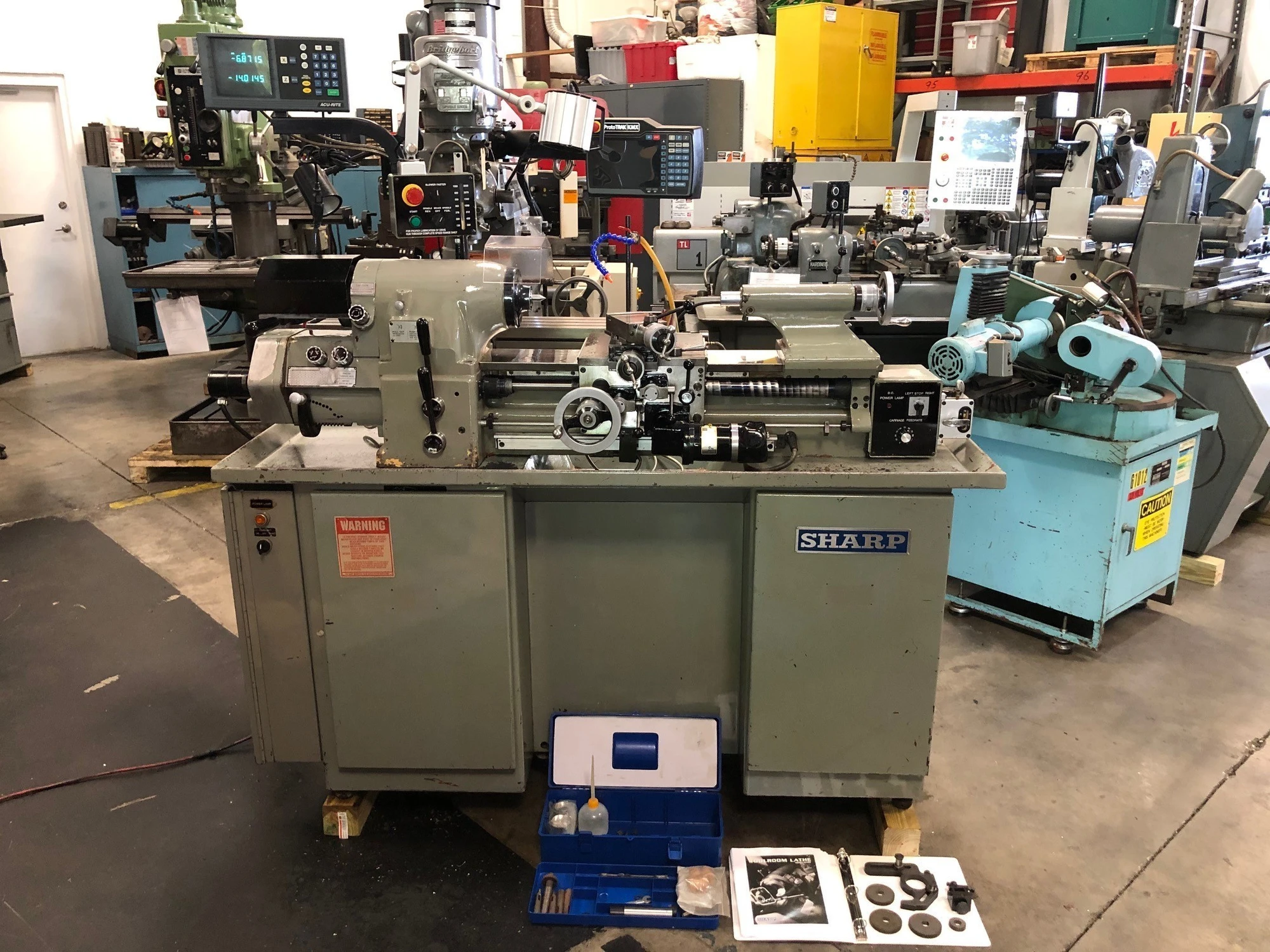 Used SHARP 1118H Precision Lathes 5229 | GMT