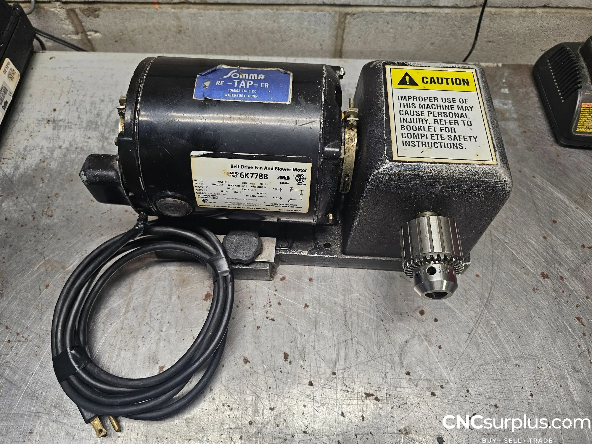Used SOMMA RE-TAP-ER Tappers 13872 | CNCsurplus