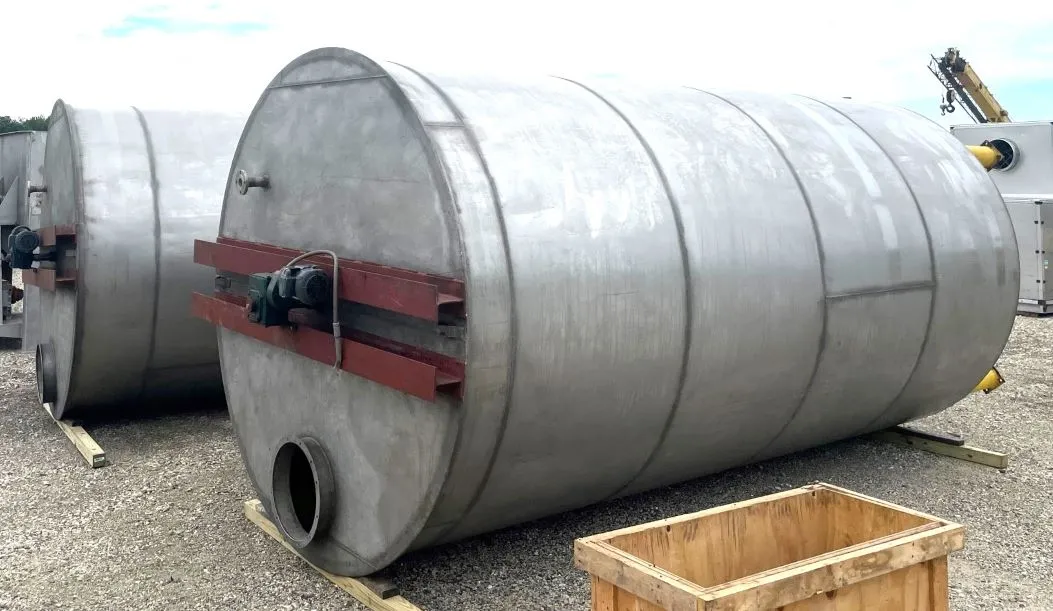8000-gallon-Stainless-Steel-Cone-Bottom-Mix-Tanks-for-sale | EcReCon Inc