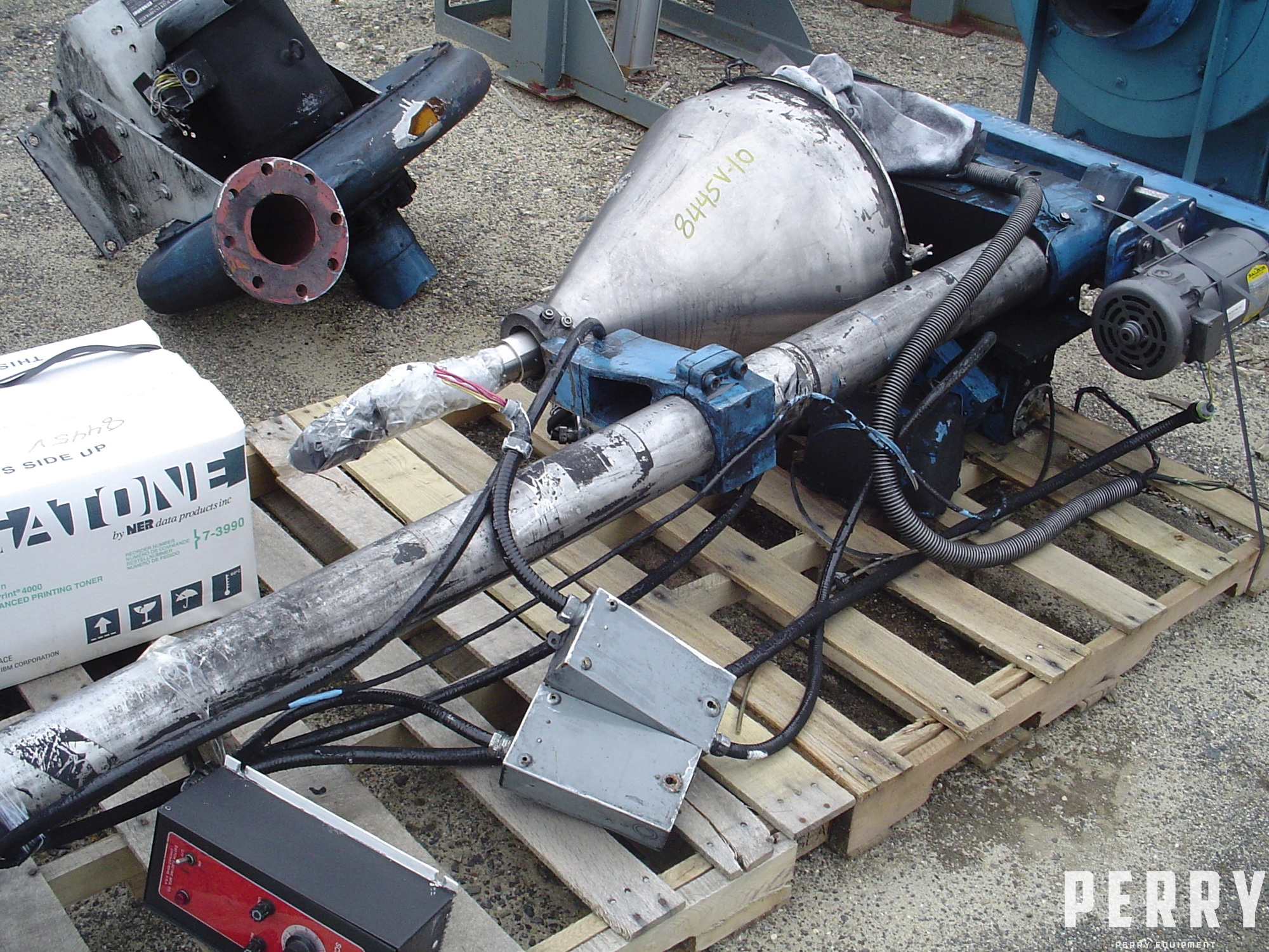 Used MATEER-BURT 31A Filler Powder Bag & Box 8445V-10 | Perry Equipment