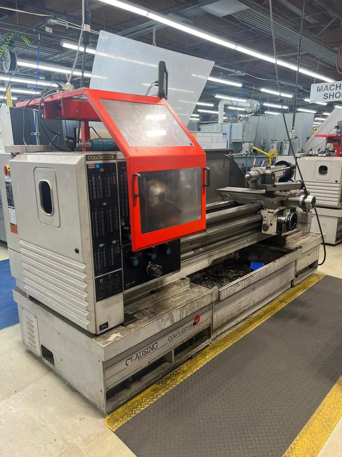 Used 2000 CLAUSING COLCHESTER 18 SERIES 600 Engine Lathes LJG | Liberty ...