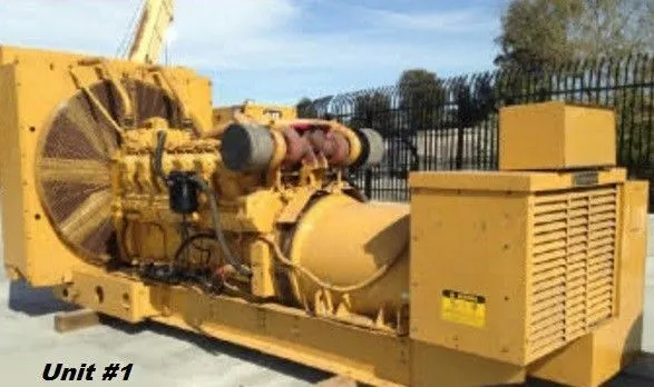 Item# GS3751 Caterpillar 3512 Diesel - 1000KW, 60Hz, 480V Generator Set ...