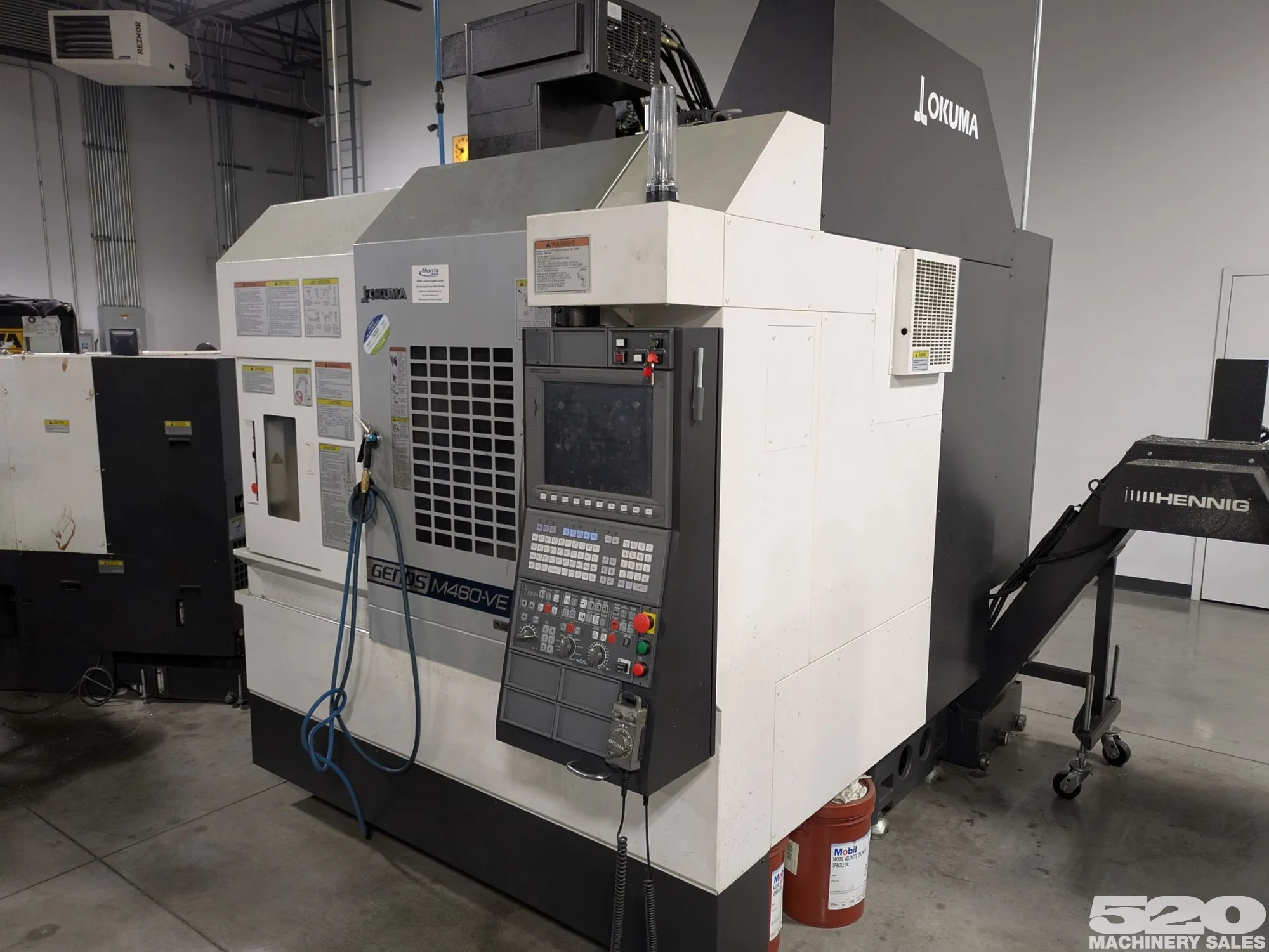Used 2022 OKUMA GENOS M460-VE Vertical Machining Centers 23162 | 520 ...