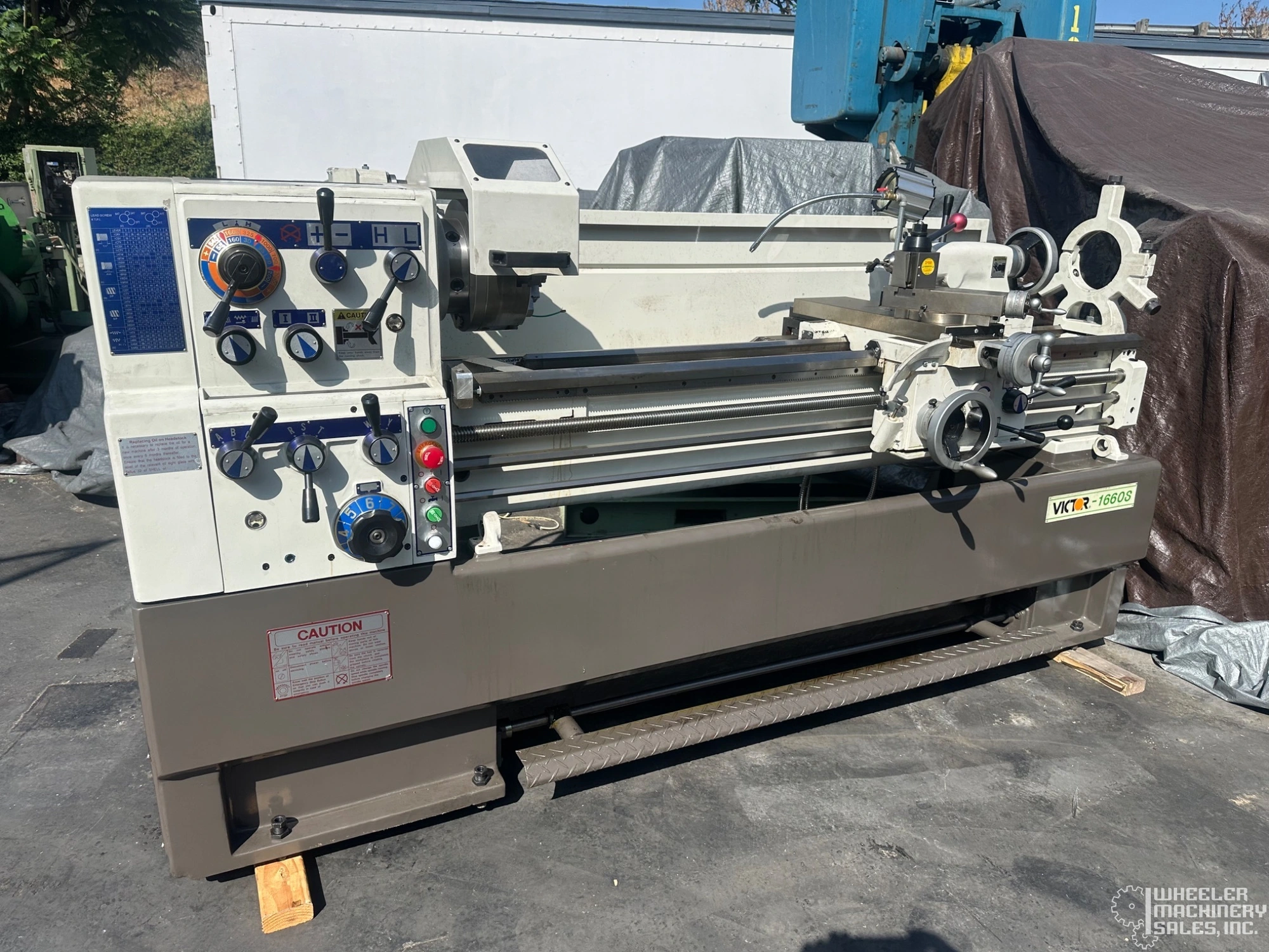 Used VICTOR 1660S LATHES, ENGINE 7849 | Wheeler Machinery Sales