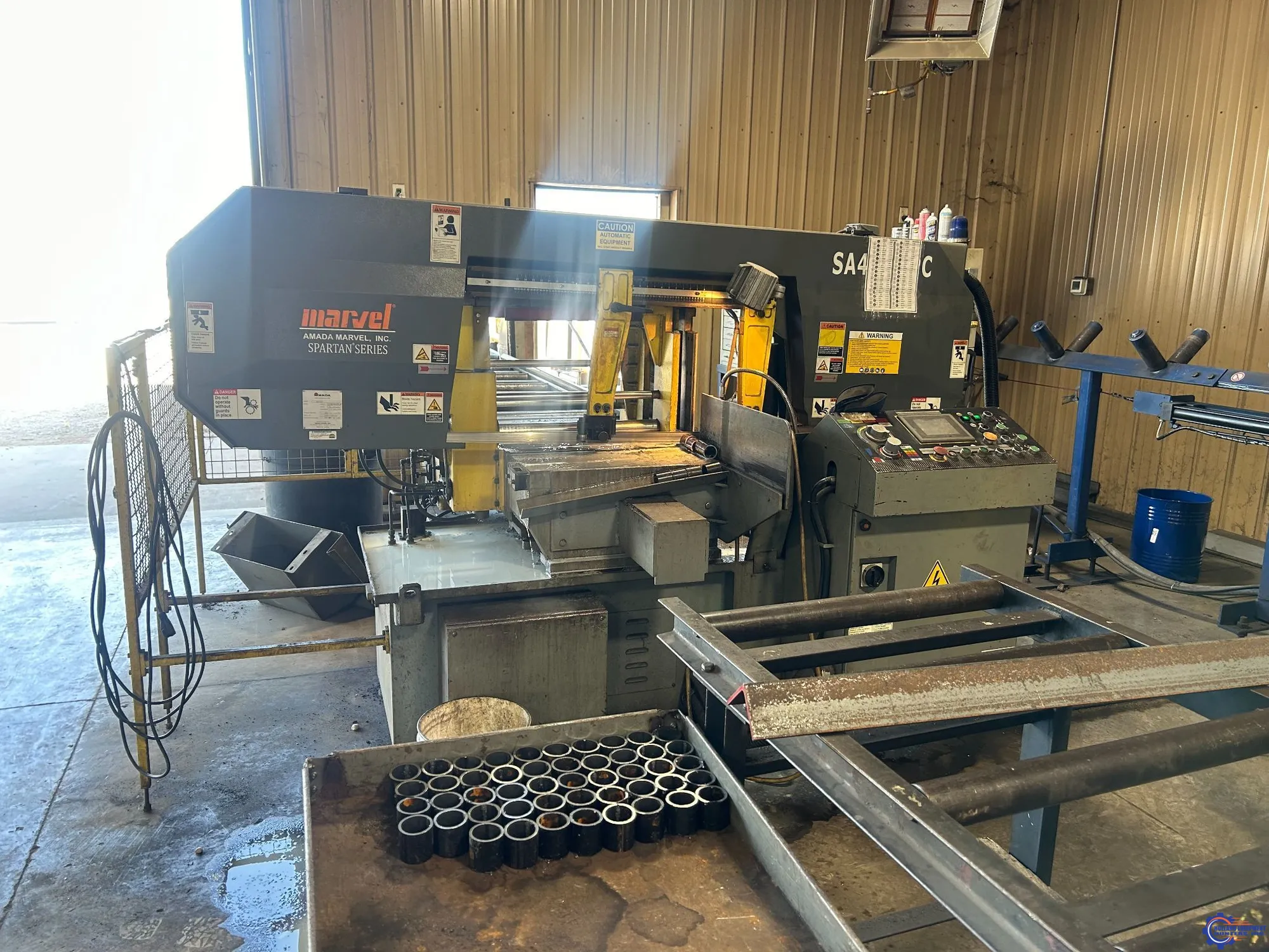 Used 2020 AMADA MARVEL SA460WPC Saws, Saws, Band, Horizontal 802821 ...