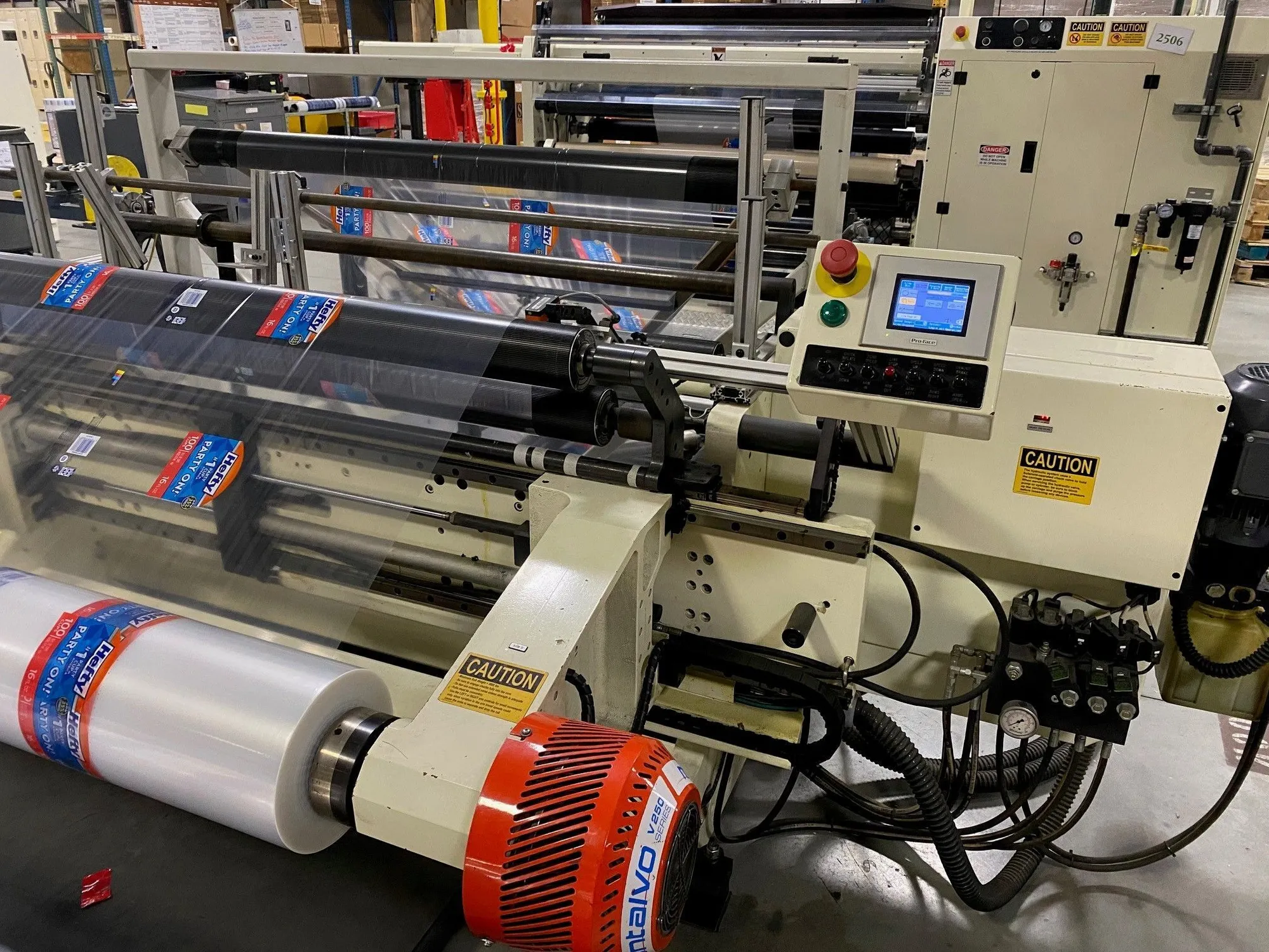 Used 2015 DEACRO C610B-165 Slitters & Perforators, slitter rewinder ...