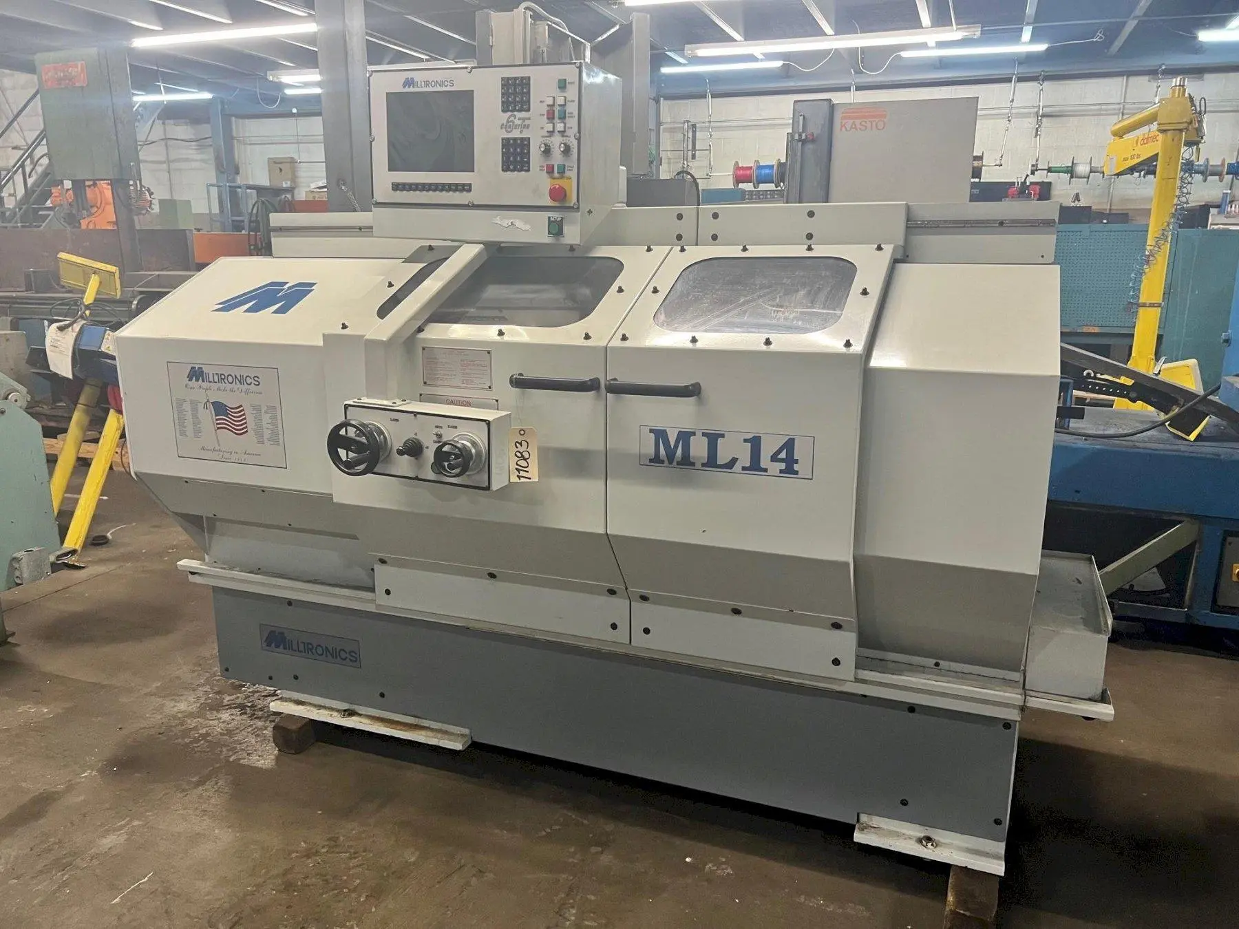 Used 2002 MILLTRONICS ML14 Lathes, CNC 11083 | Westbrook Engineering