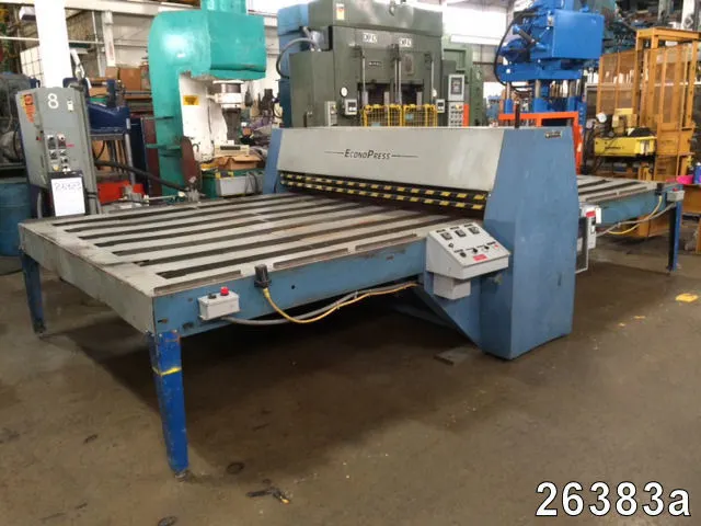 USED CORFINE ROLLER DIE CUTTING PRESS #26383 | Kempler Industries