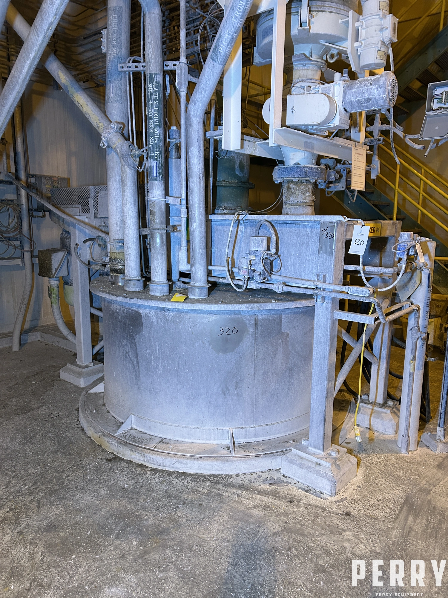 Used GAULIN 125 HP Mixer Post (Cowles Type) V889-320 | Perry Equipment