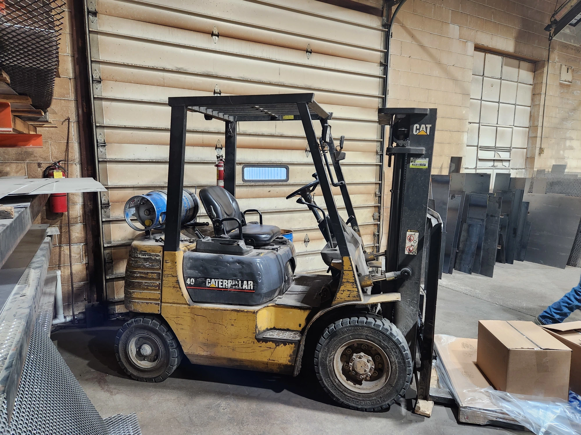 Used 1995 CATERPILLAR GP-20 Fork Lift-Truck 92013 | Asset Exchange ...