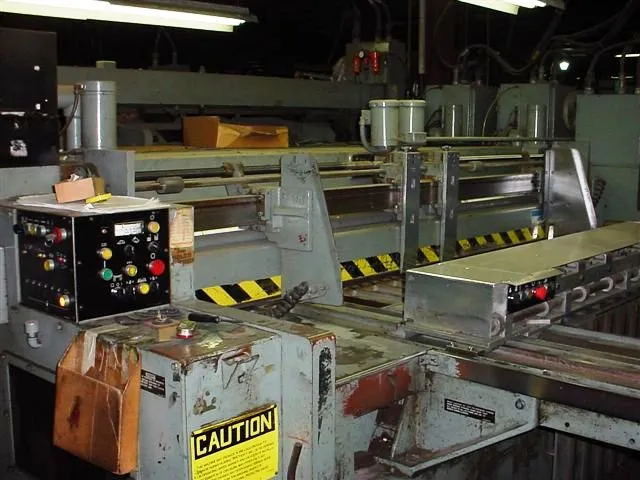 Used S&S ZLC Conversion Line, Flexo Folder Gluers FFG-665 | Alpine CS ...