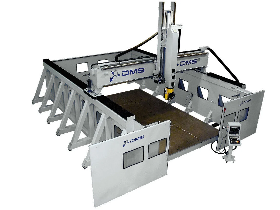New DMS Mammoth5 5-Axis CNC Routers | TechMach