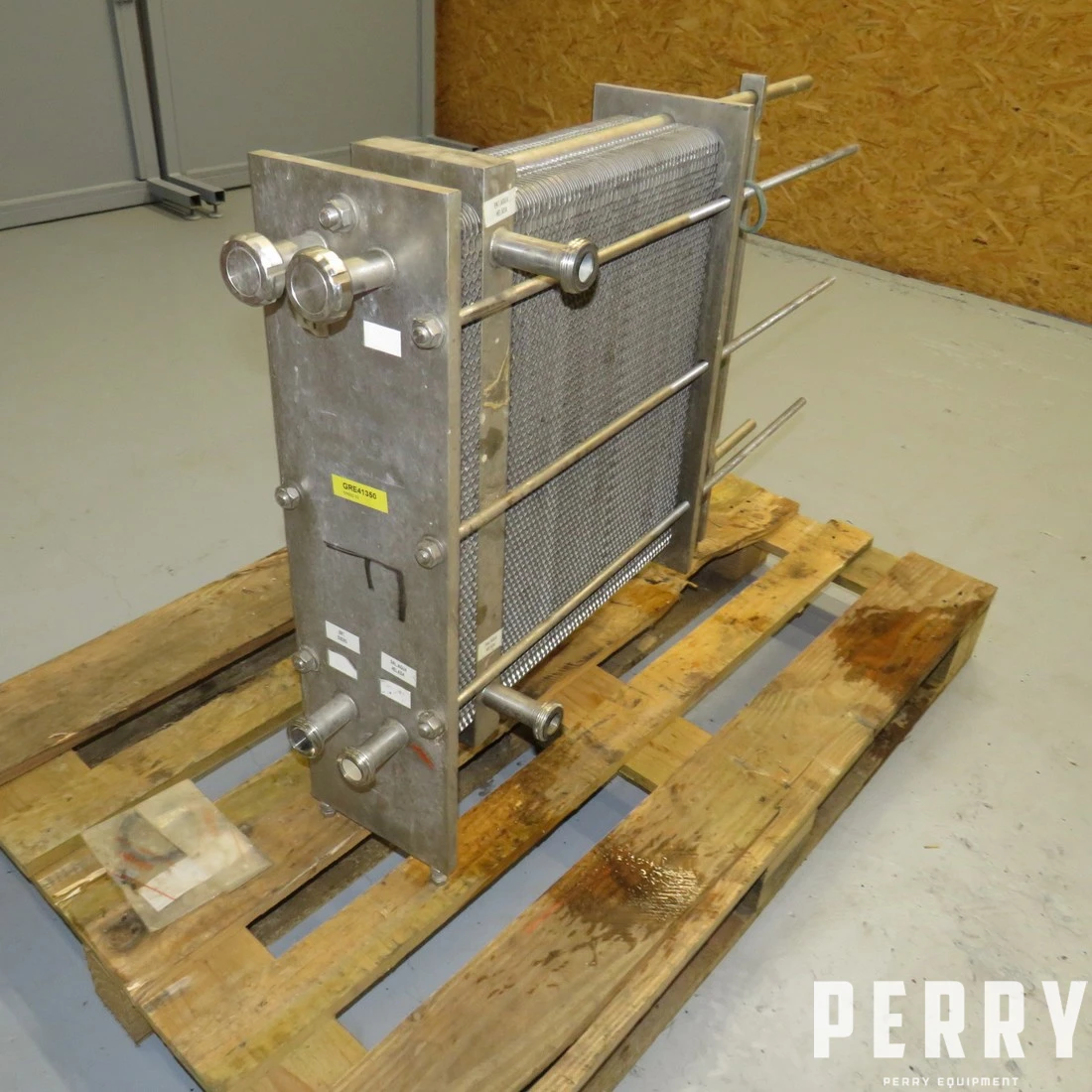 Used PLATE HEAT EXCHANGER 500 x 130 mm Exchanger Plate VB0007-60 ...