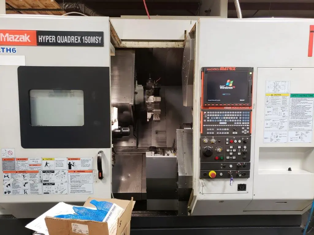 MAZAK HYPER QUADREX 150MSY CNC TURNING AND MILLING CENTER | USED CNC ...