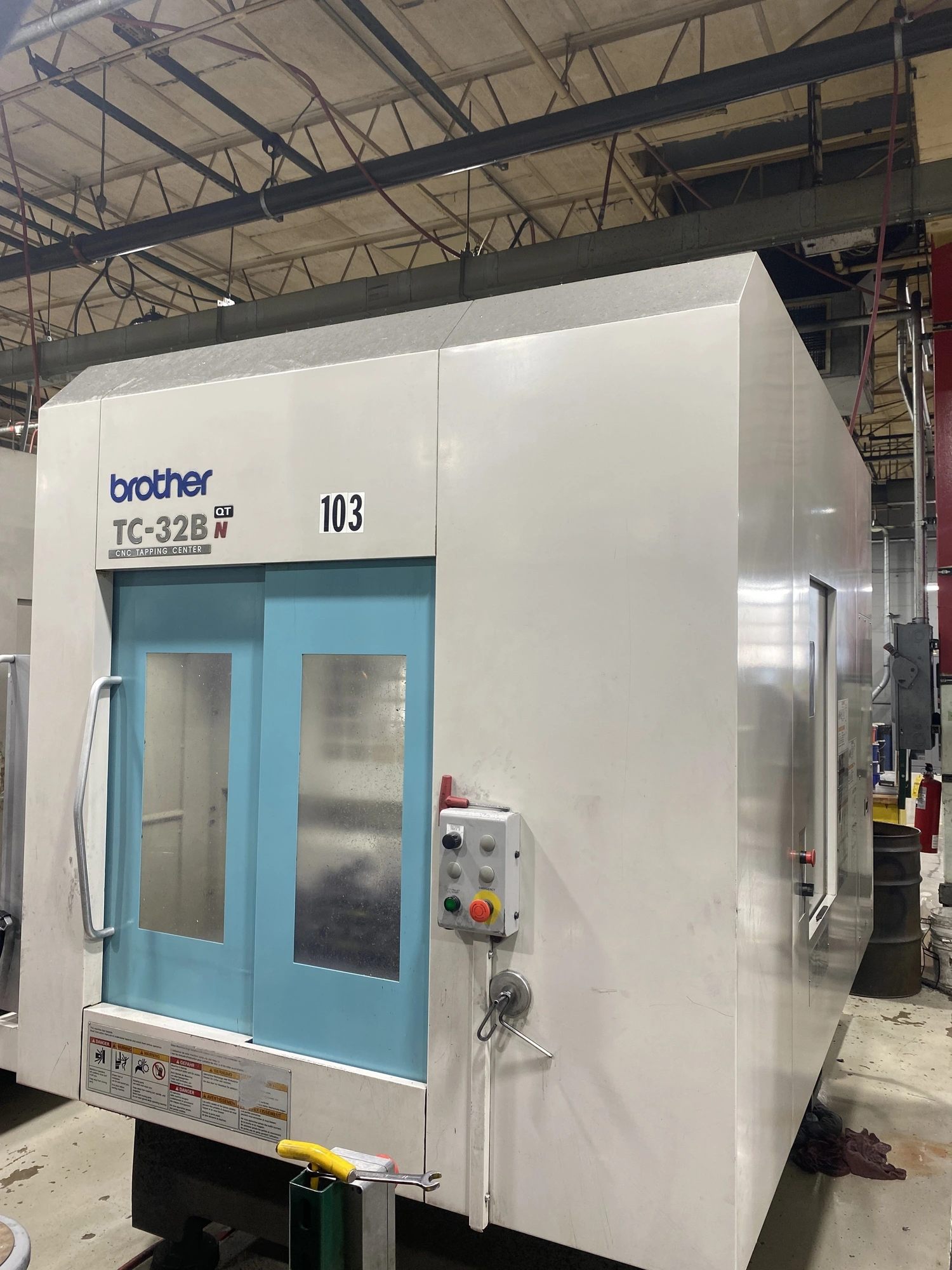 Used 2011 BROTHER TC-32BN QT CNC Drilling and Tapping Centers 9034 ...