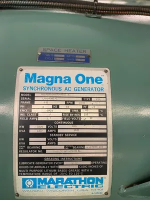 Used MARATHON Equipment For Sale | Power Generation Enterprises