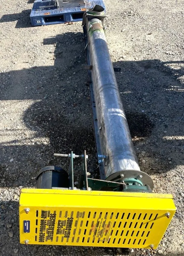 7" wide X 10' Lgth Screw conveyor for sale | EcReCon Inc