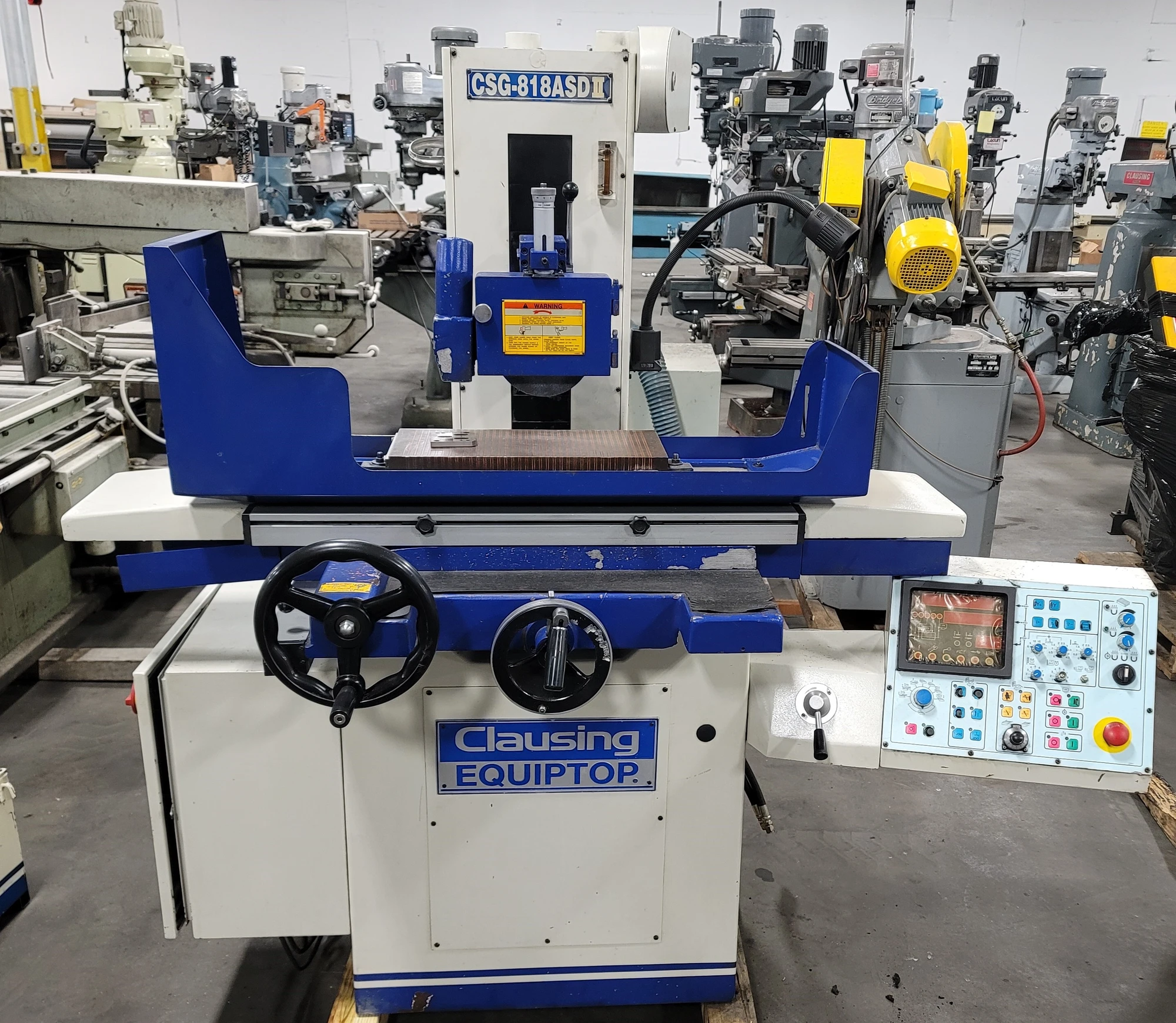 Used 2006 CLAUSING CSG-818ASD II Grinders, Surface 1661 | Machinery Central