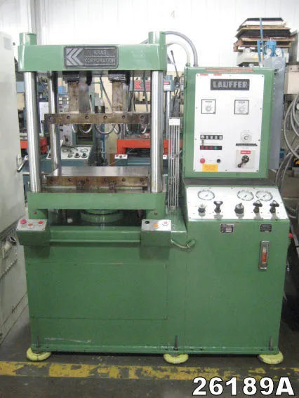 Used LAUFFER VSK083 Transfer Molding Press 26189 | Kempler Industries