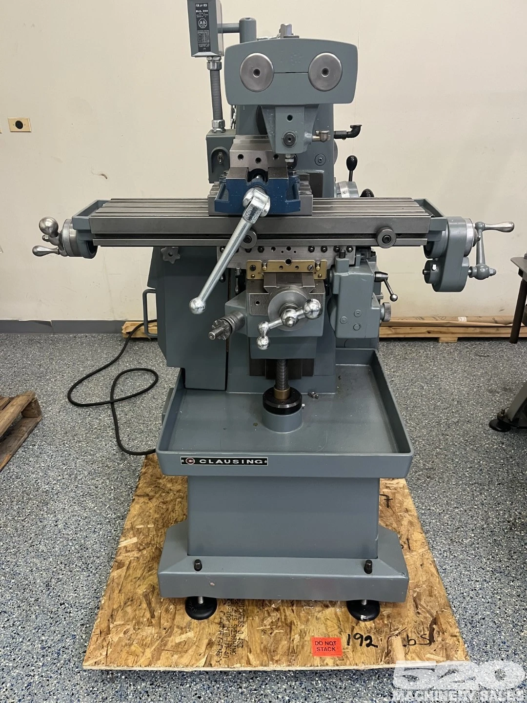 Used CLAUSING 8540 Plain Horizontal Mills 22330 | 520 Machinery Sales LLC