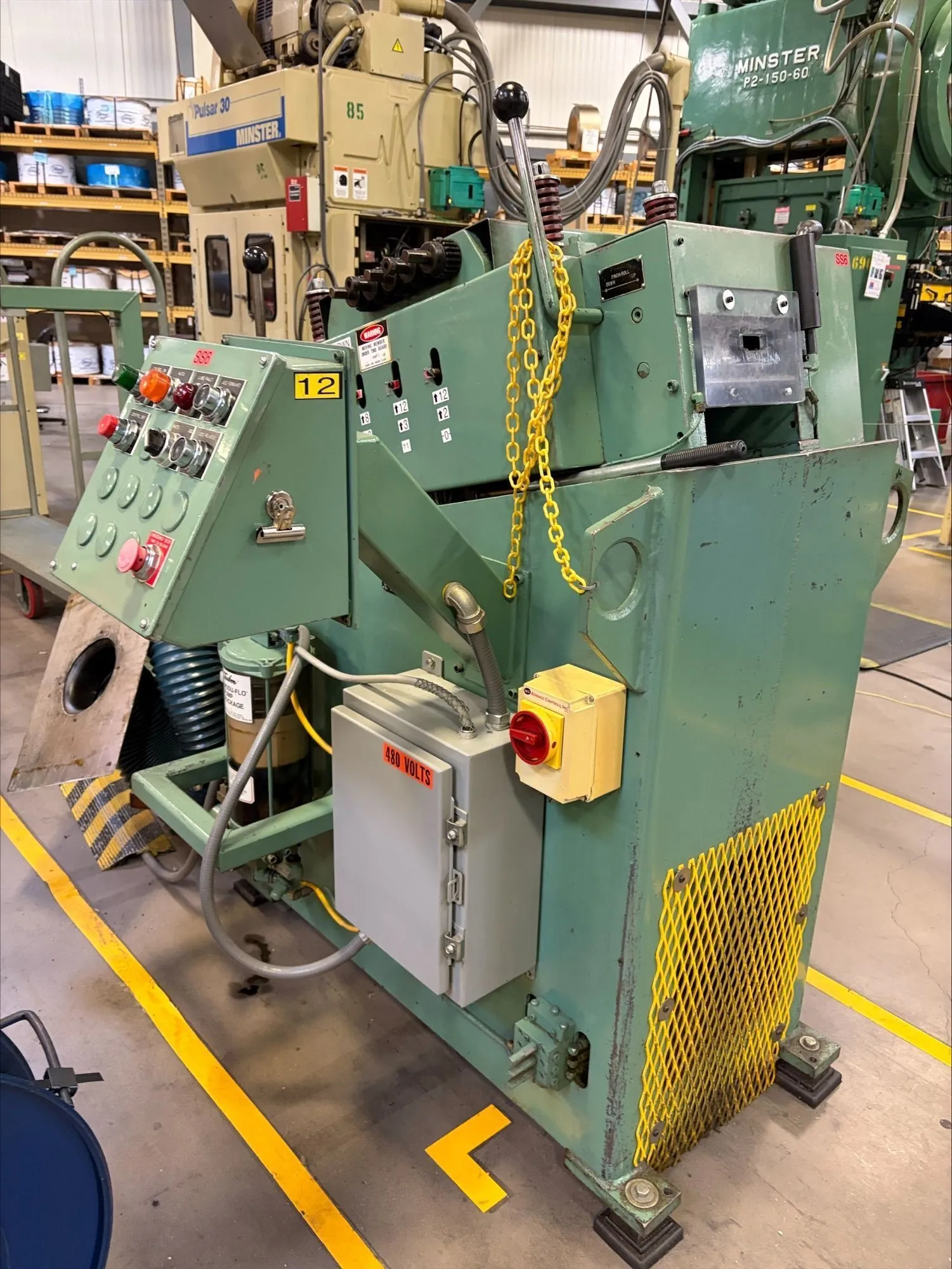 Used 2001 PERFECTO 6 Stock Straightener 23096 | Global Machine Brokers, LLC