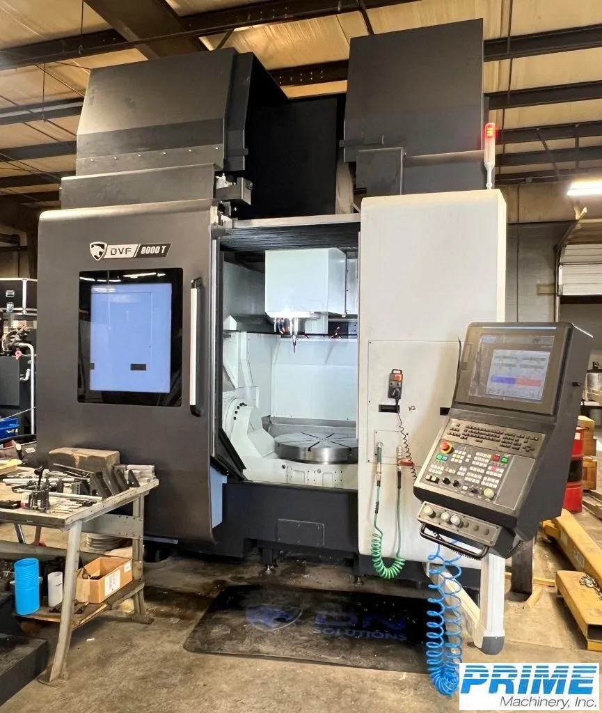 Used 2020 DOOSAN DVF 8000T MACHINING CENTERS, VERICAL (5-Axis or More ...