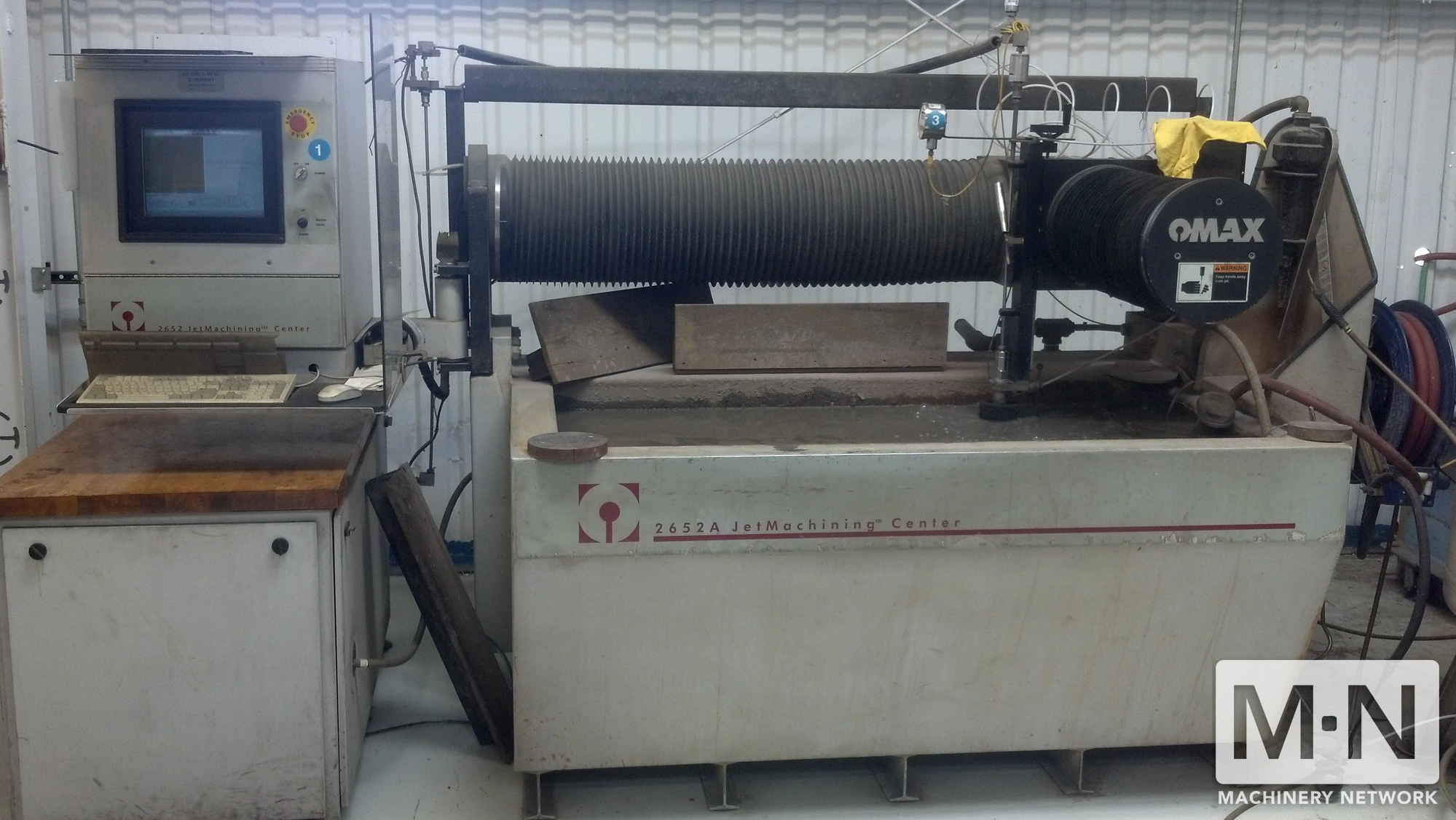 Used 1998 OMAX 2652 WATER JET CUTTING, CNC For Sale 31366 | Machinery ...