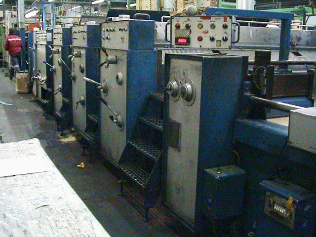 Used 1971 EMBA 240 Conversion Line, Flexo Folder Gluers FFG-651 ...