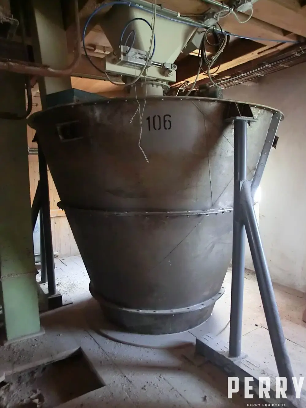 Used Vrieco 105 CUBIC FOOT Mixer Powder Nauta HG59735 | Perry Equipment