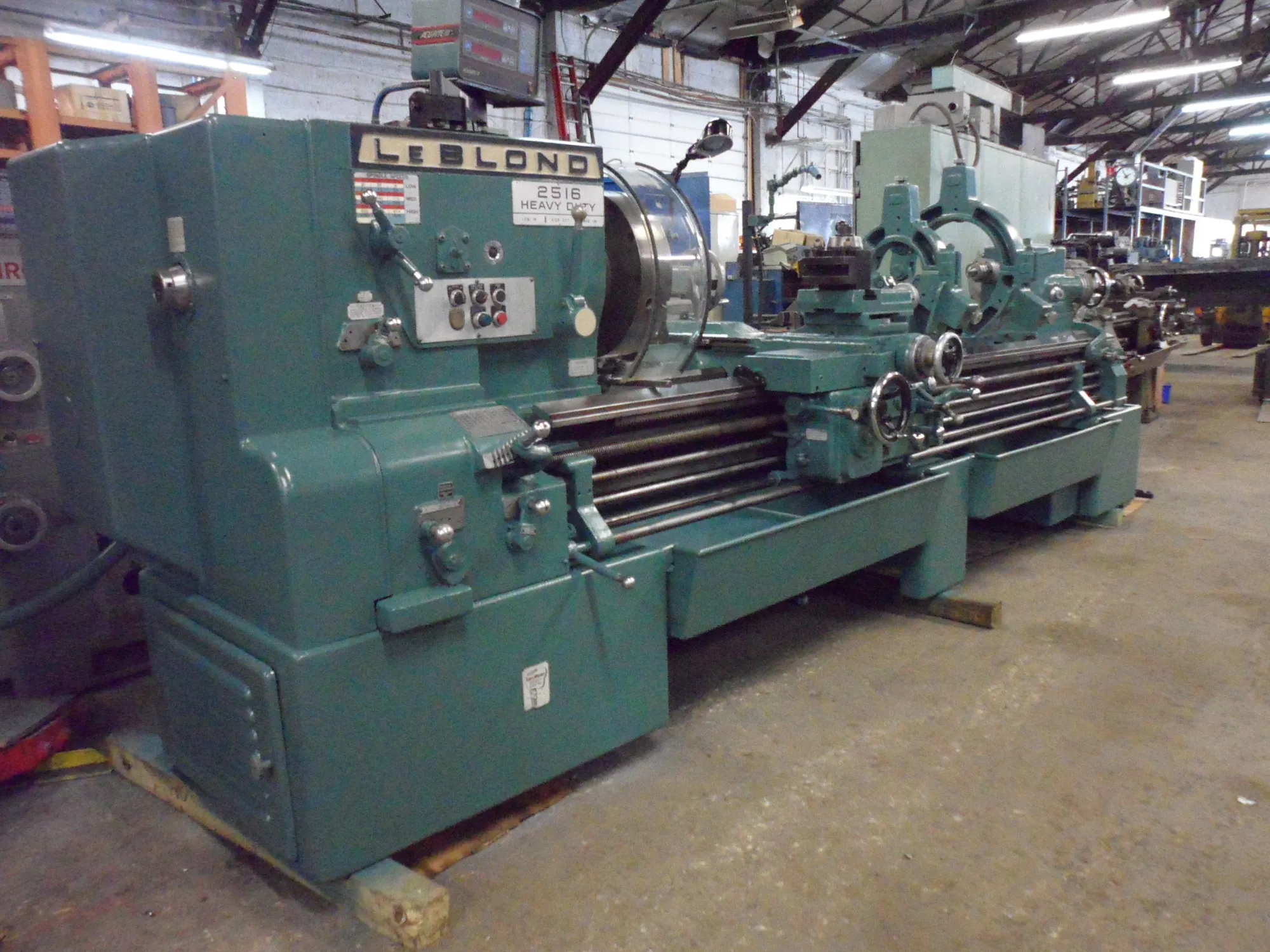 Used LEBLOND 2516 Lathes, Engine 3239 | Cleveland Machinery Sales, Inc.