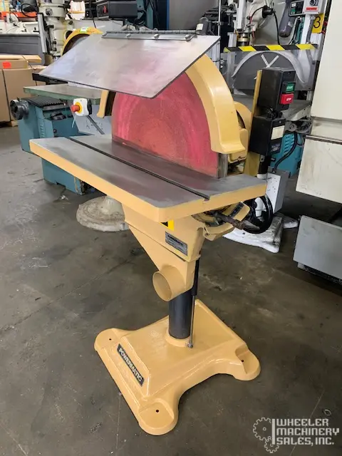 Used POWERMATIC DS20 SANDERS, DISC 5613 | Wheeler Machinery Sales