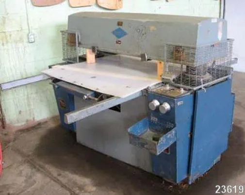 Used SAMCO 2-POST Die Cutting Press, Clicker Press 23619 | Kempler ...