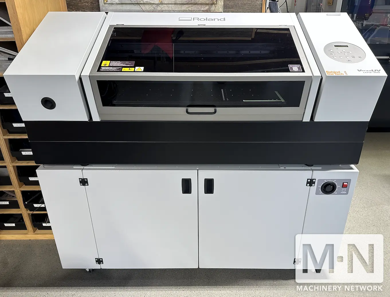 Roland VersaUV LEF2-300D UV Benchtop Flatbed Printer w/ Fume Extractor ...