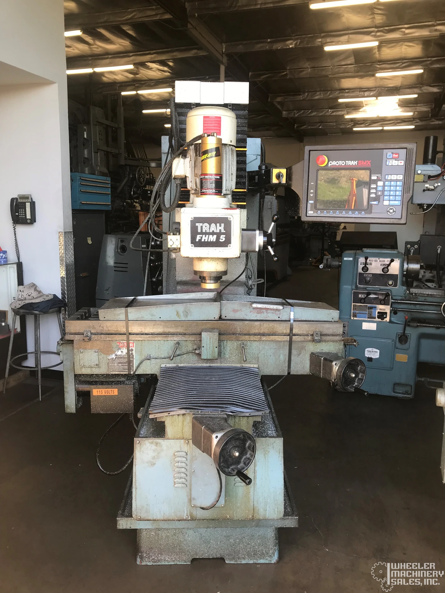 Used 2007 SOUTHWESTERN TRAX FHM5 MILLING MACHINES, VERTICAL, BED, CNC ...