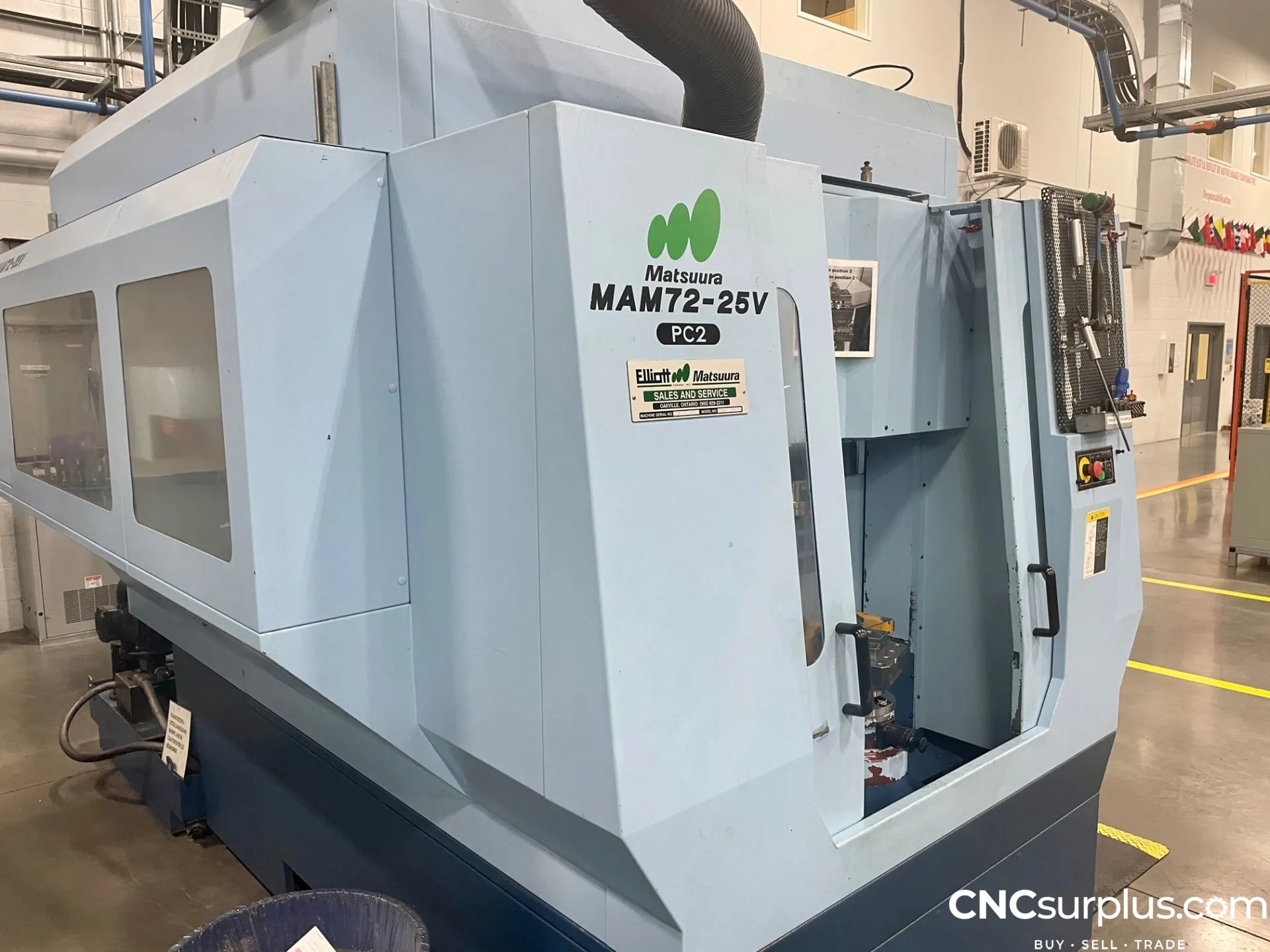 Used 2004 MATSUURA MAM72-25V-PC2 Vertical Machining Centers (5-Axis or More) 13311 | CNCsurplus