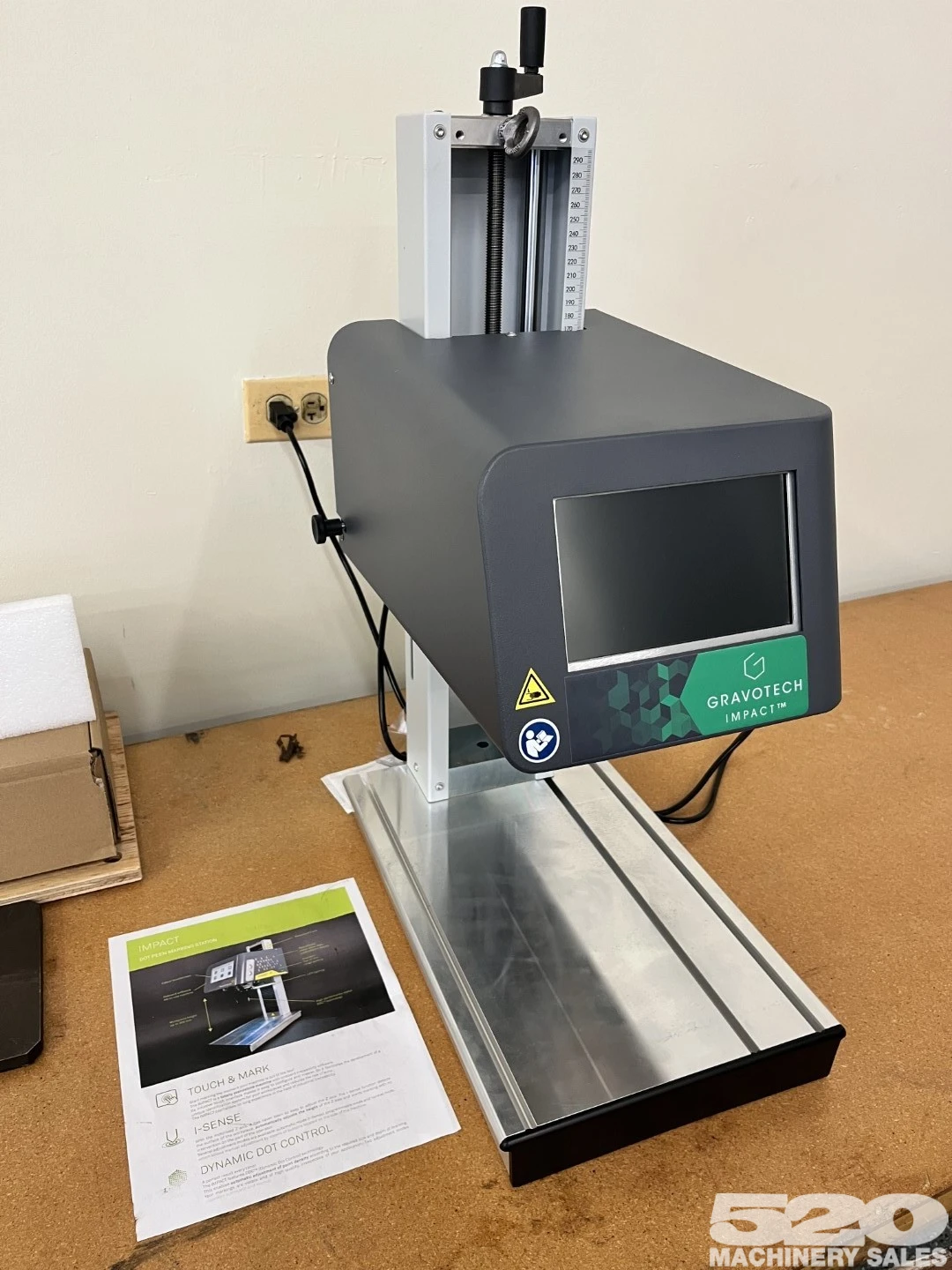 New GRAVOTECH Impact M Marking Machines 22517 | 520 Machinery Sales LLC
