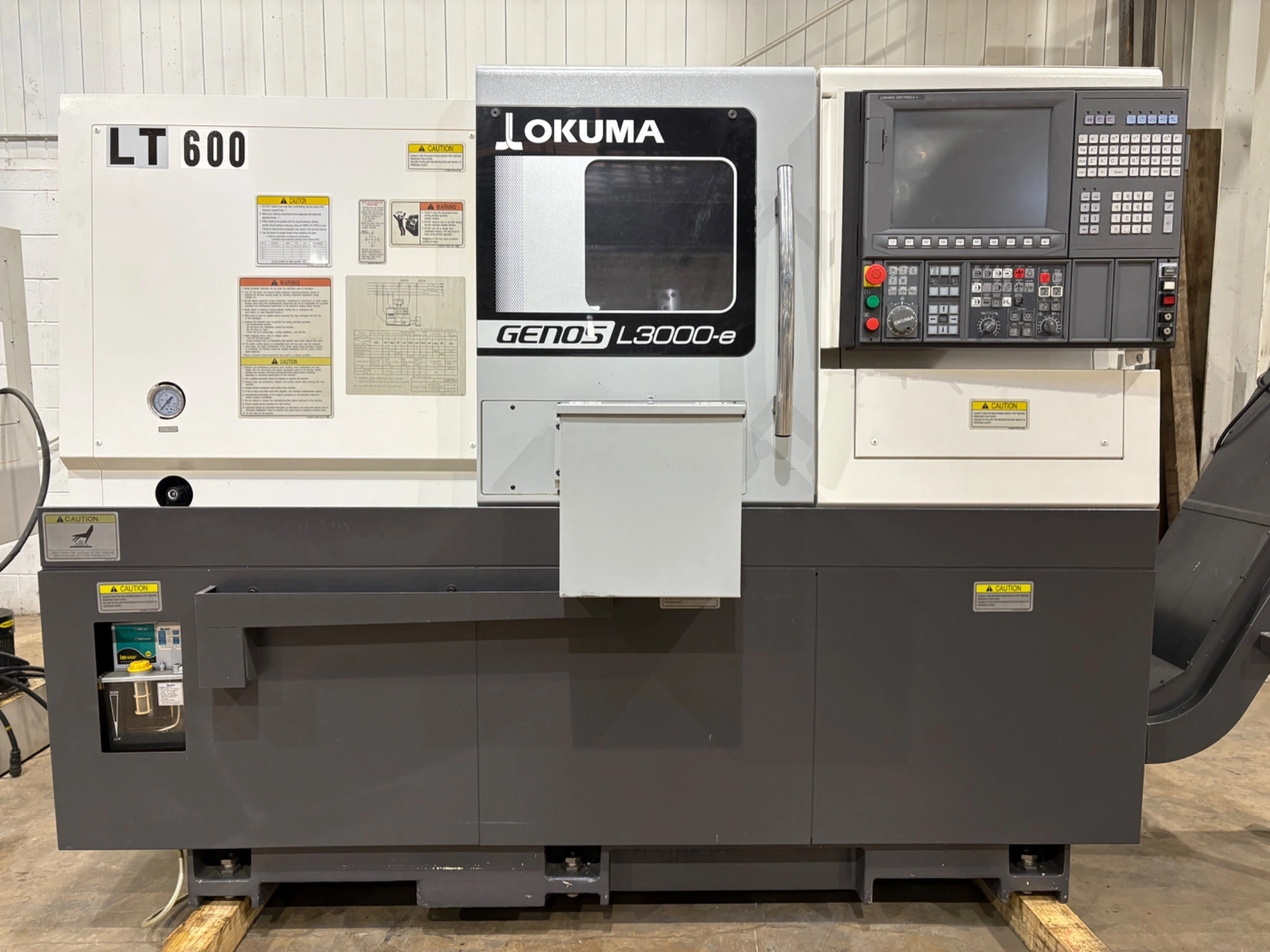 Used 2019 OKUMA GENOS L3000-E Lathes CNC 93185 | Asset Exchange Corporation