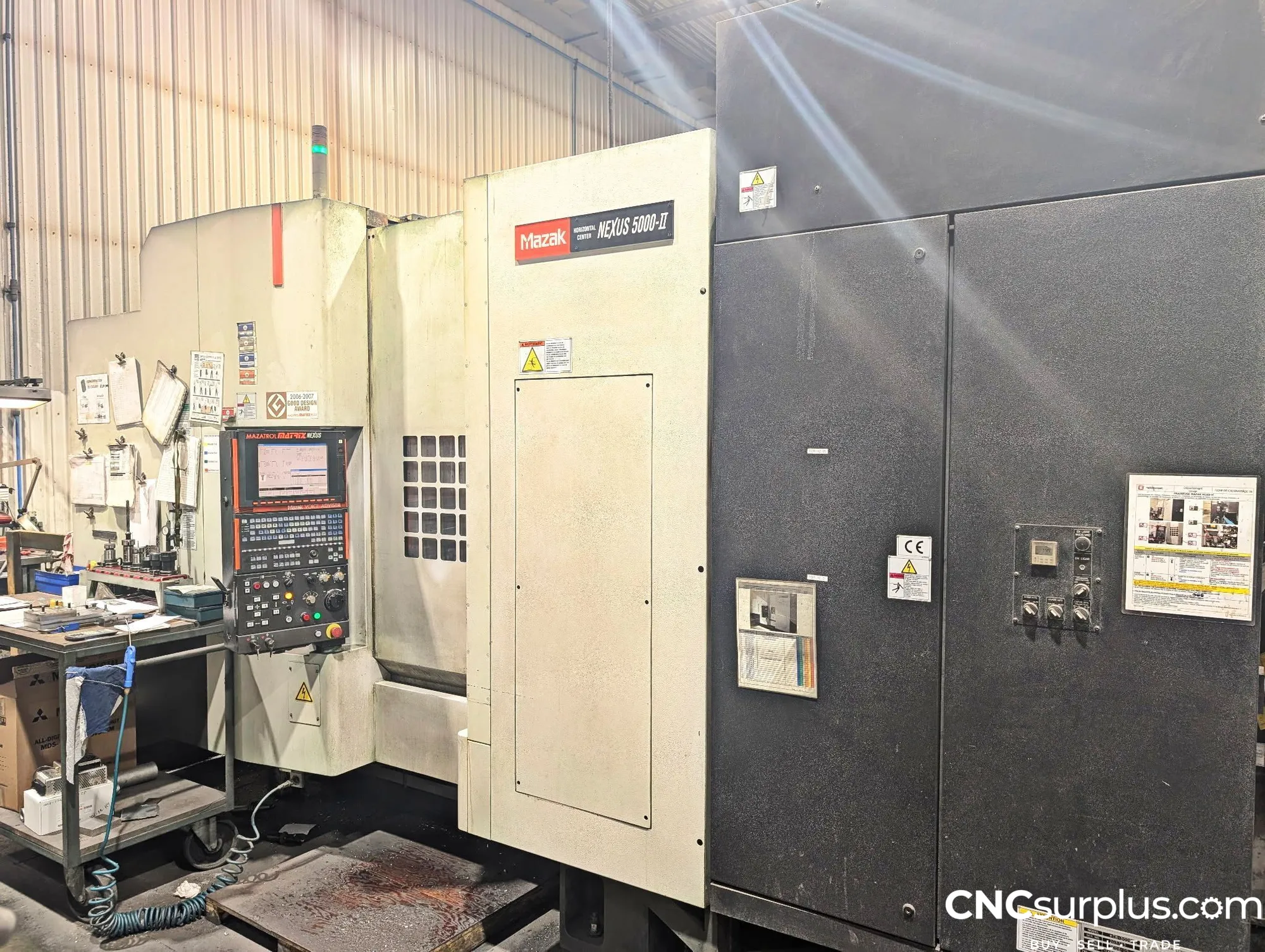 Used 2008 MAZAK NEXUS HCN-5000 II Horizontal Machining Centers 13892 ...