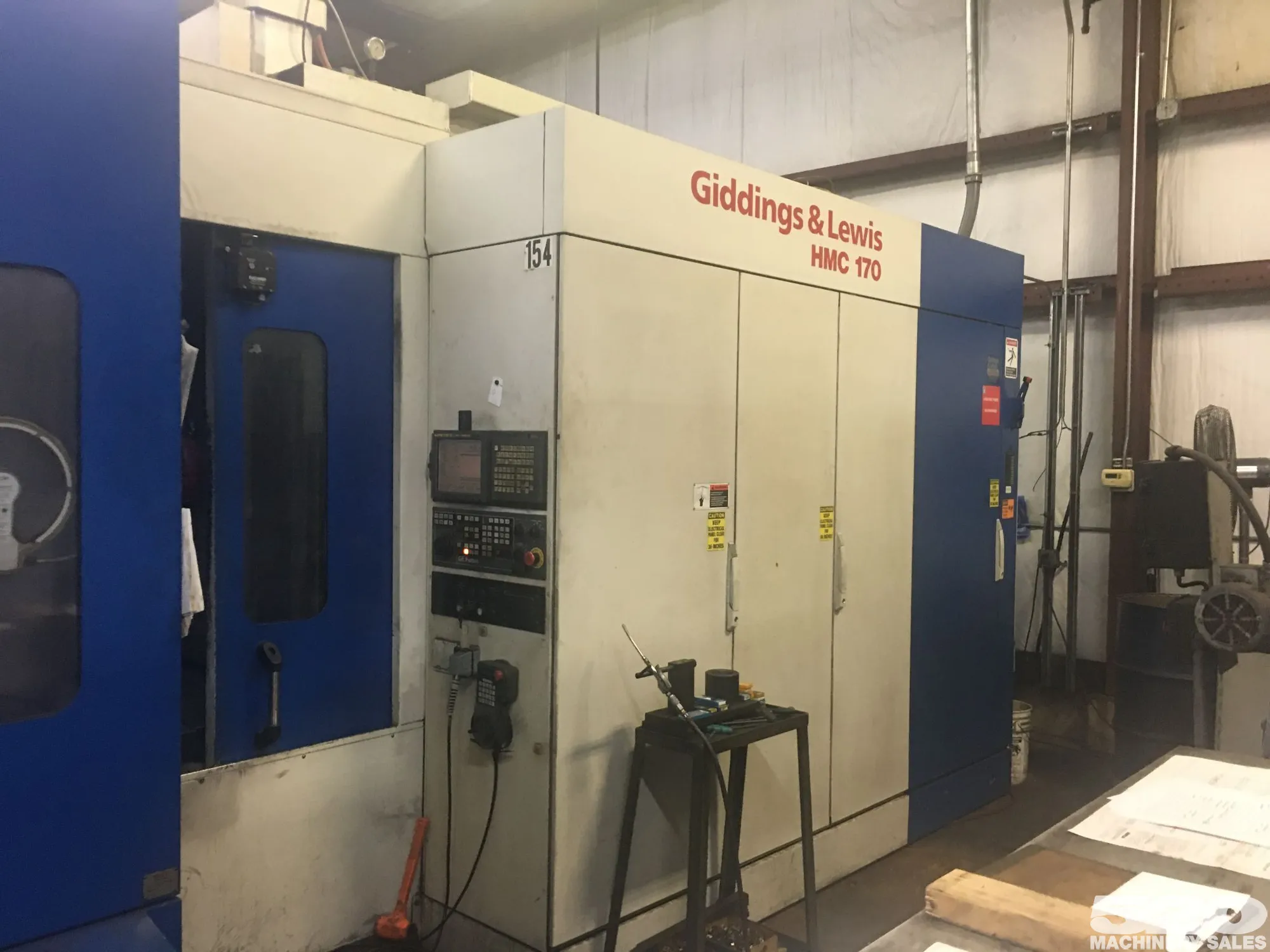 Used 2003 GIDDINGS & LEWIS HMC 170 Horizontal Machining Centers 23038 ...