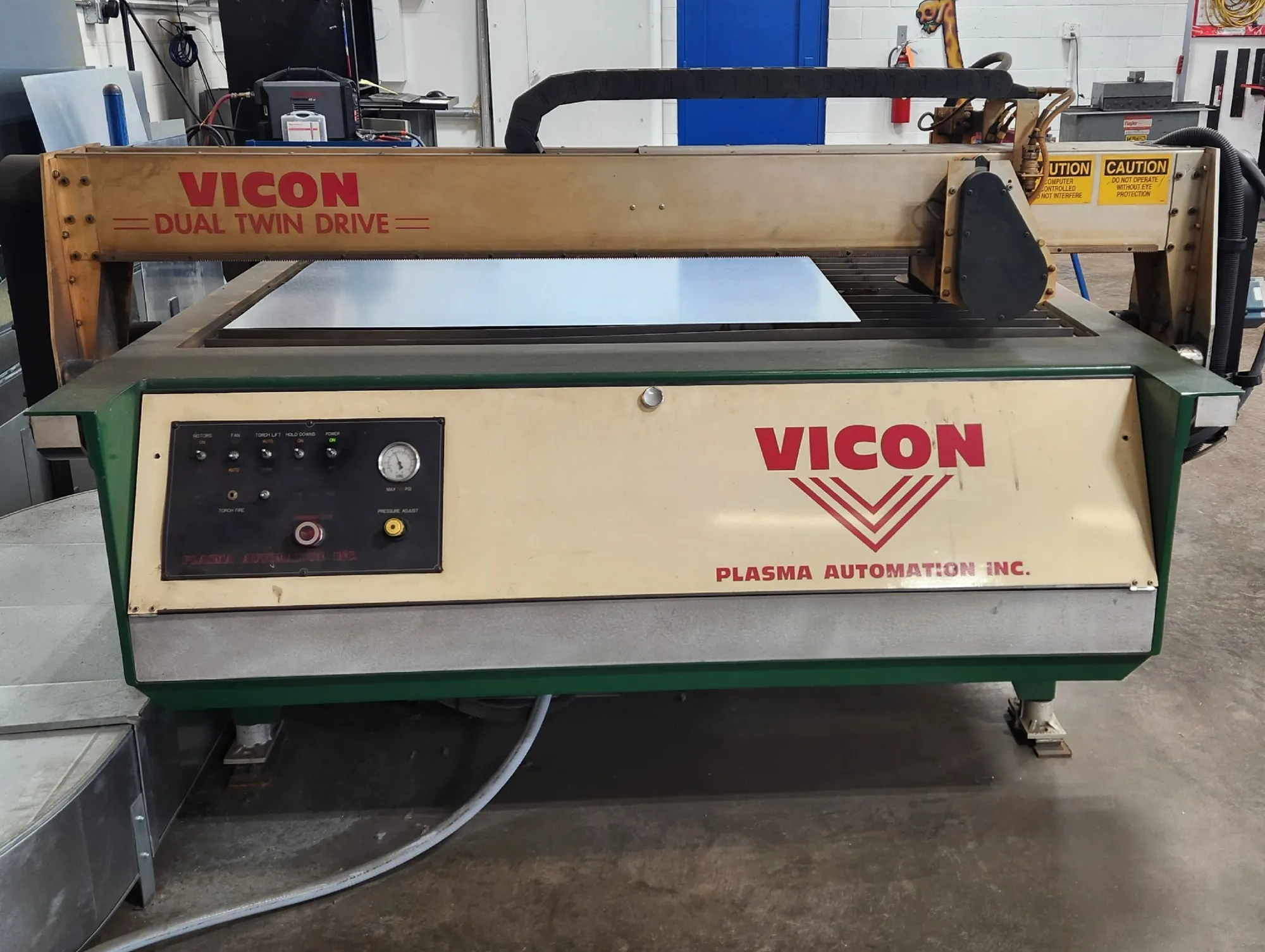 Used 2005 VICON HVAC 510 Plasma Cutters 3445 | Demmler Machinery Inc.