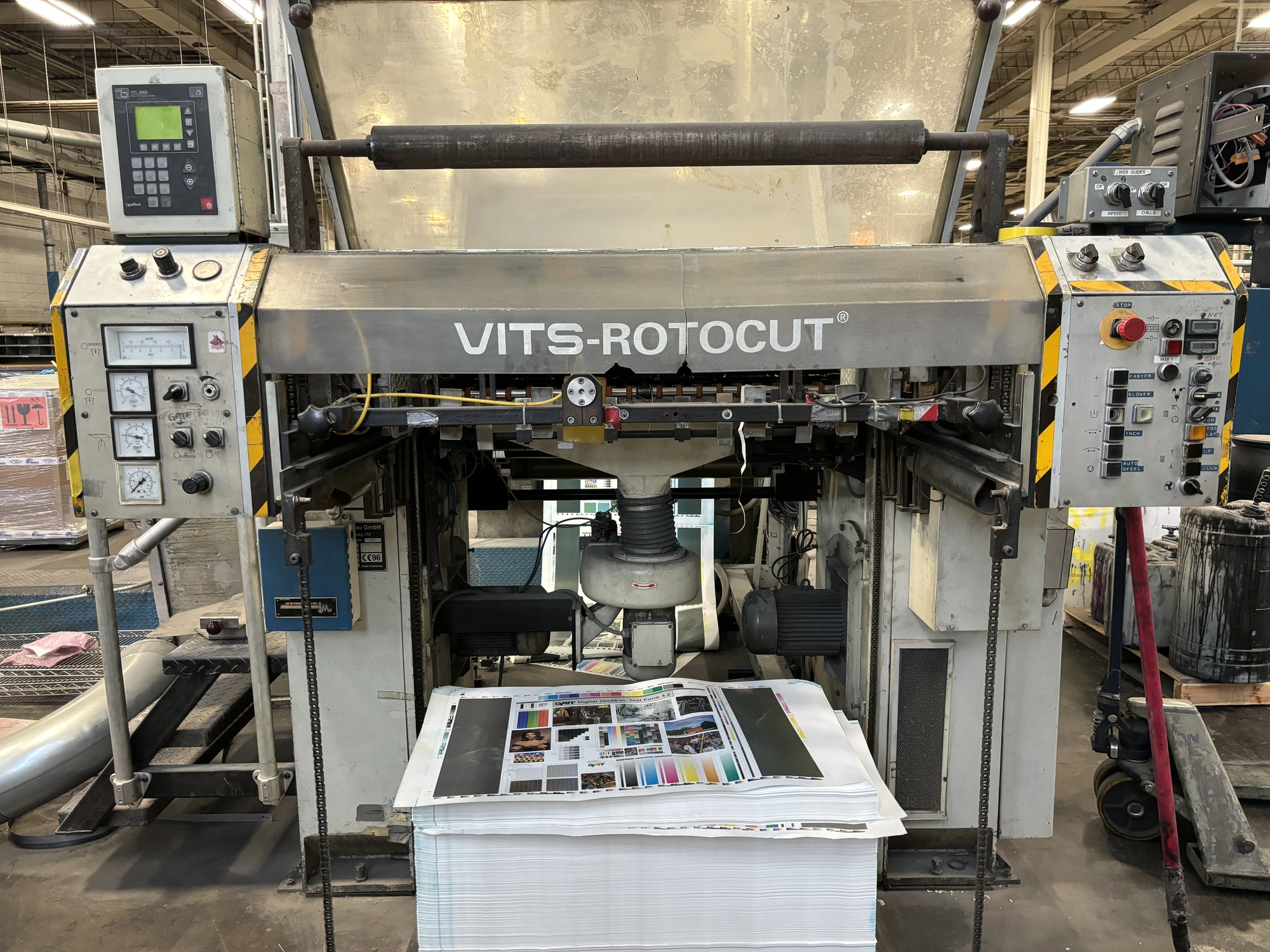 Used 1996 VITS-ROTOCUT SHEETER Sheeters | Pressroom Solutions LLC
