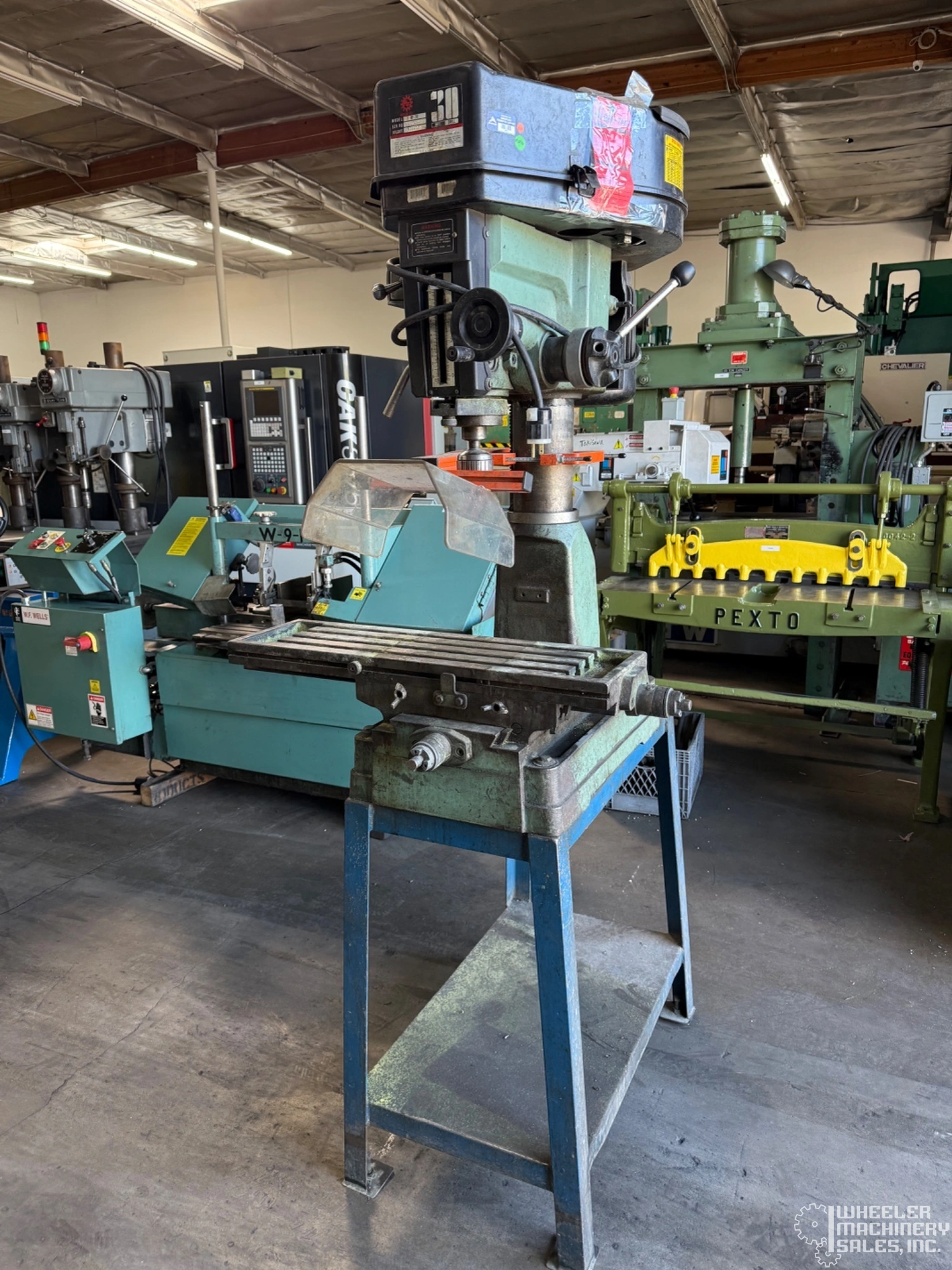 Used RONG FU RF-30 MILLING MACHINES, VERTICAL 7633 | Wheeler Machinery Sales