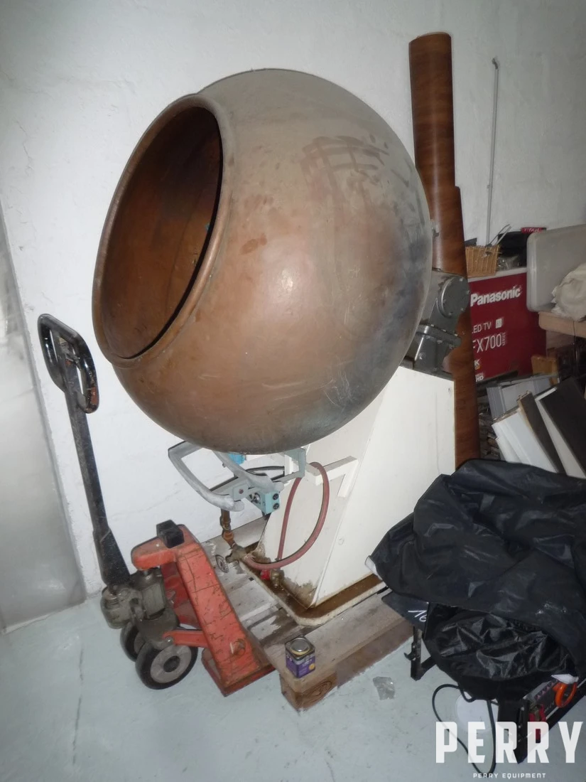 Used COPPER Ø 1000 mm Pan Coating BG0092-01 | Perry Equipment